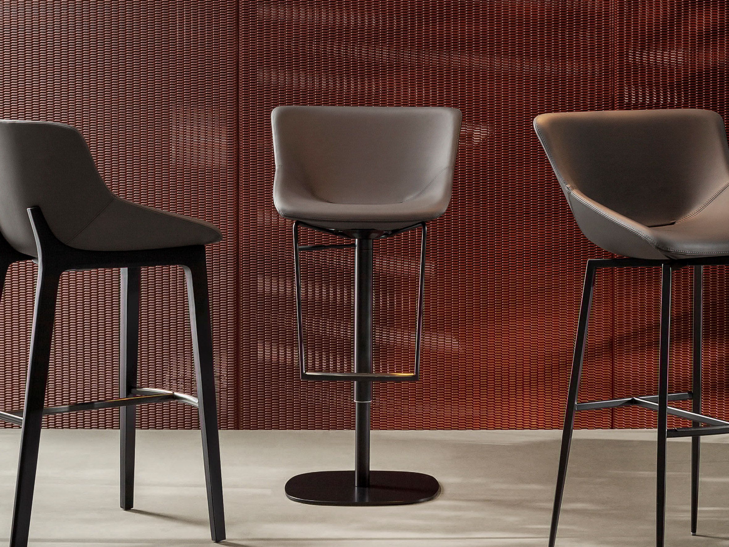 ARTIKA | Trestle-based stool Artika Collection By Bonaldo design Gino ...