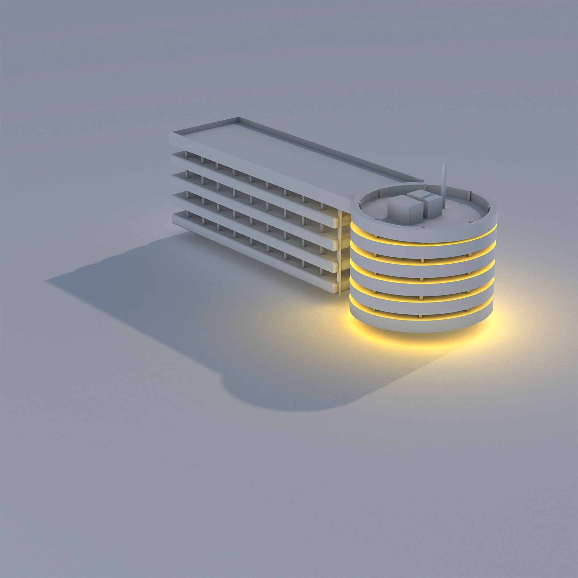 ASAI 3D PVC linear lighting profile for LED modules By LedsC4