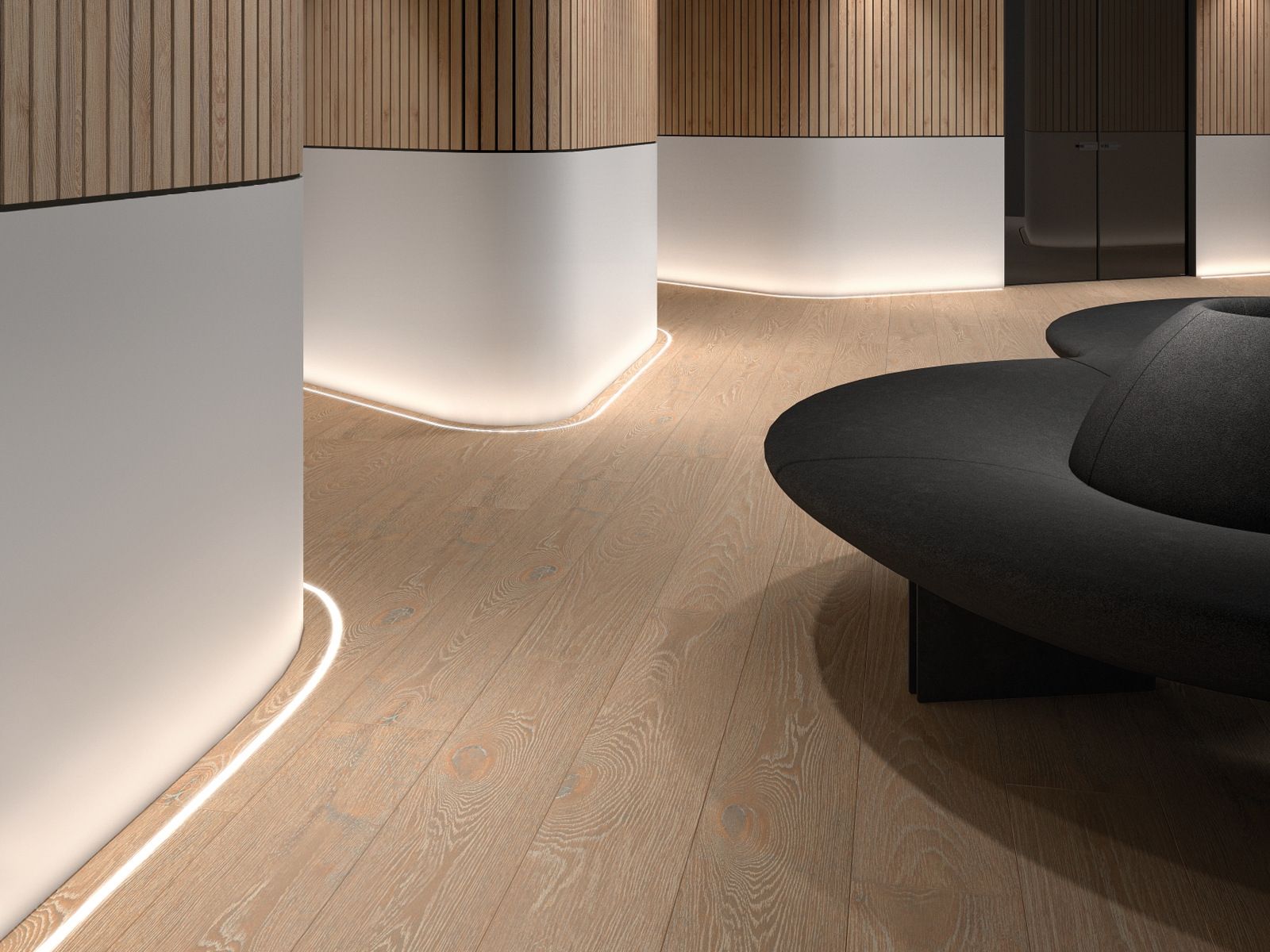 ASAI 3D PVC linear lighting profile for LED modules By LedsC4