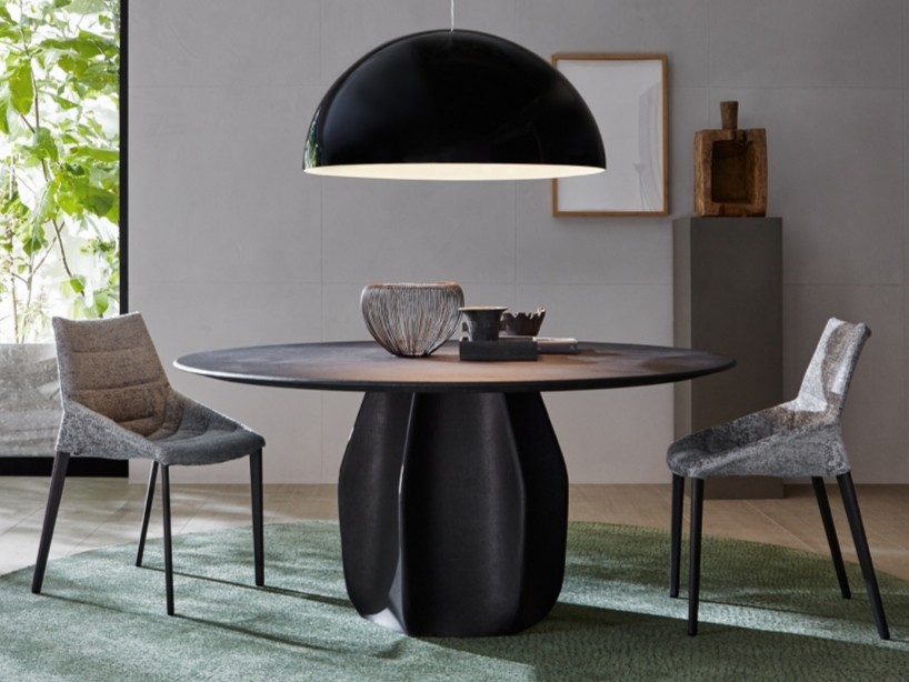 ASTERIAS Round dining table By Molteni & C. | design Patricia Urquiola