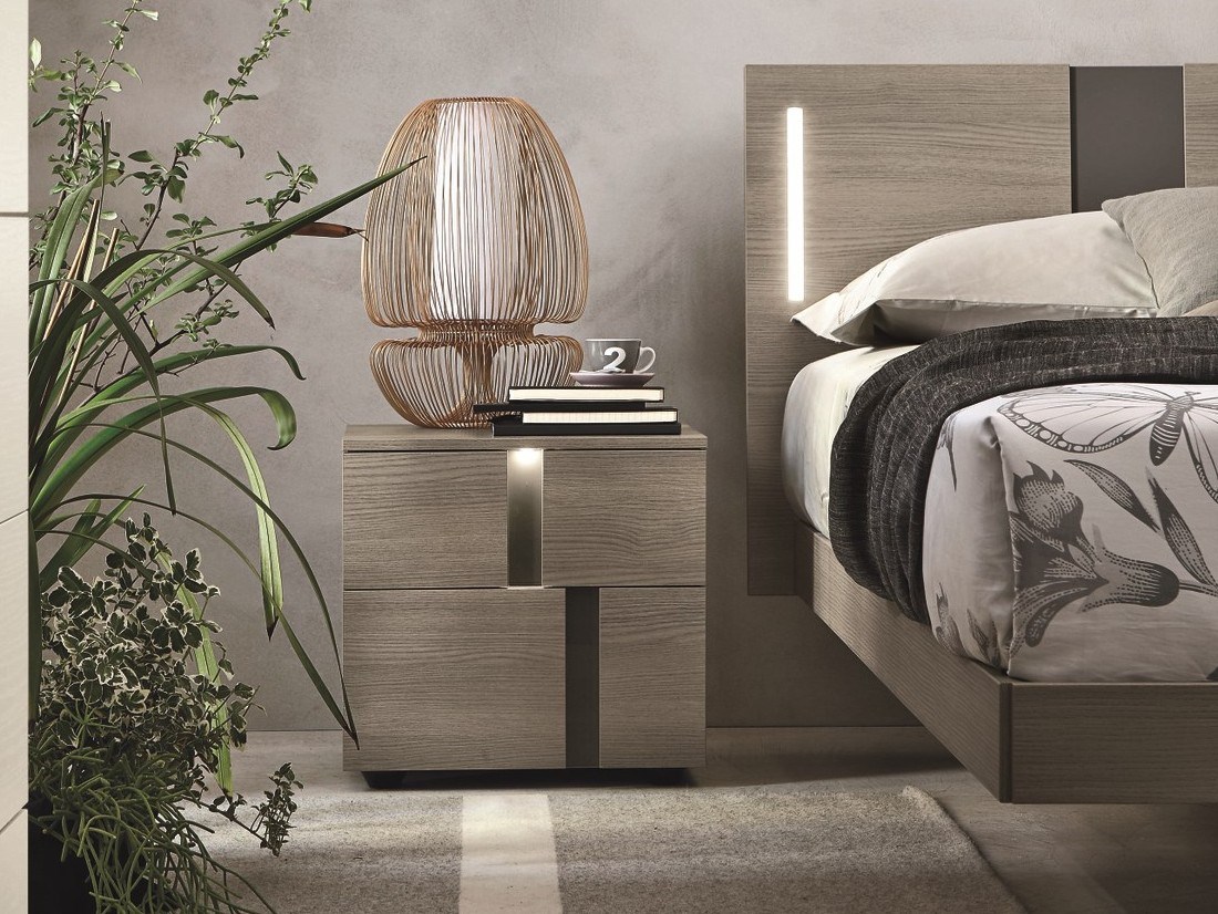 ATHENA | Ash bedside table Athena Collection By Gruppo Tomasella