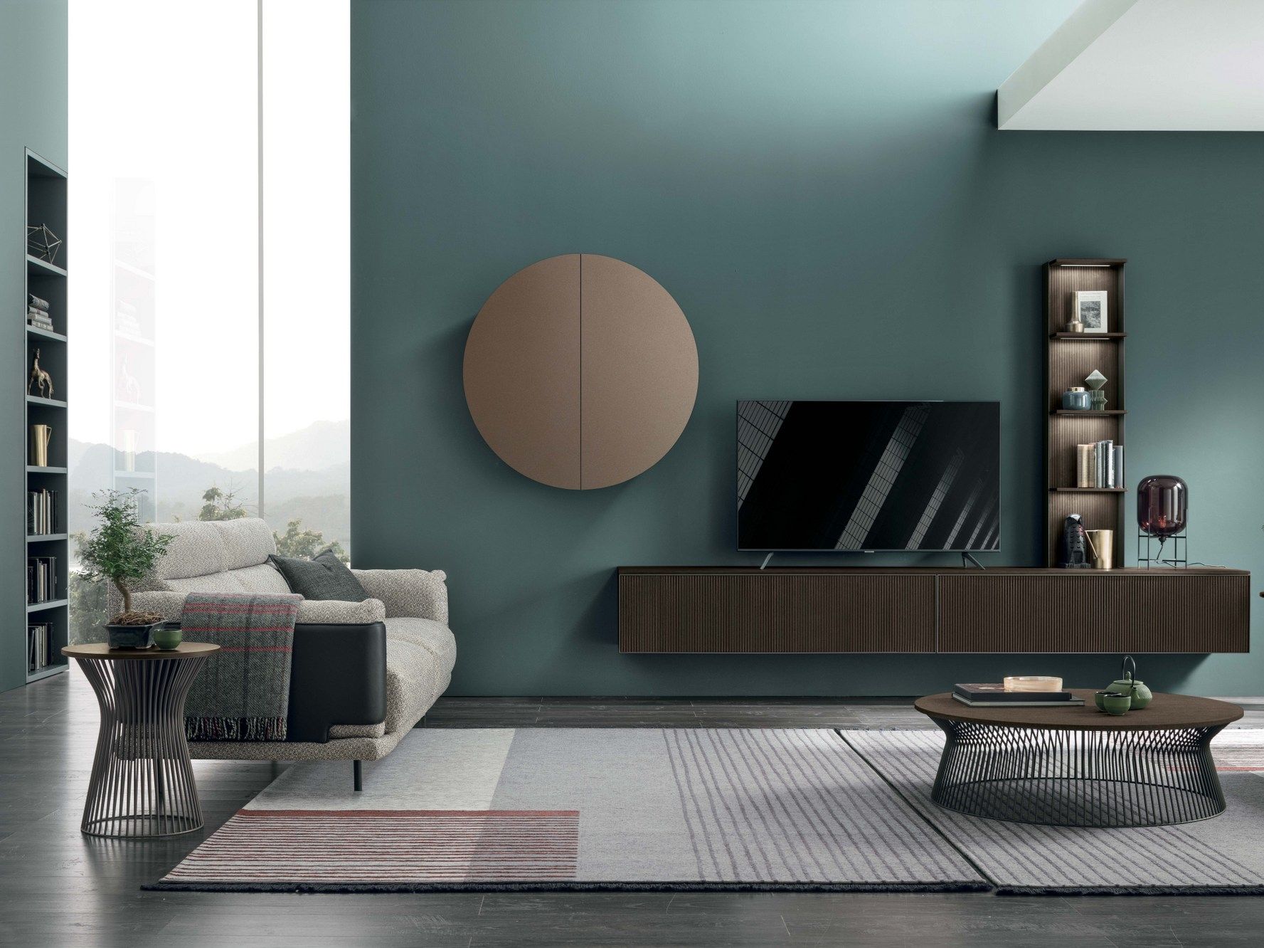 ATLANTE UNIT AT108 Storage wall By Tomasella | design Rossi&Co