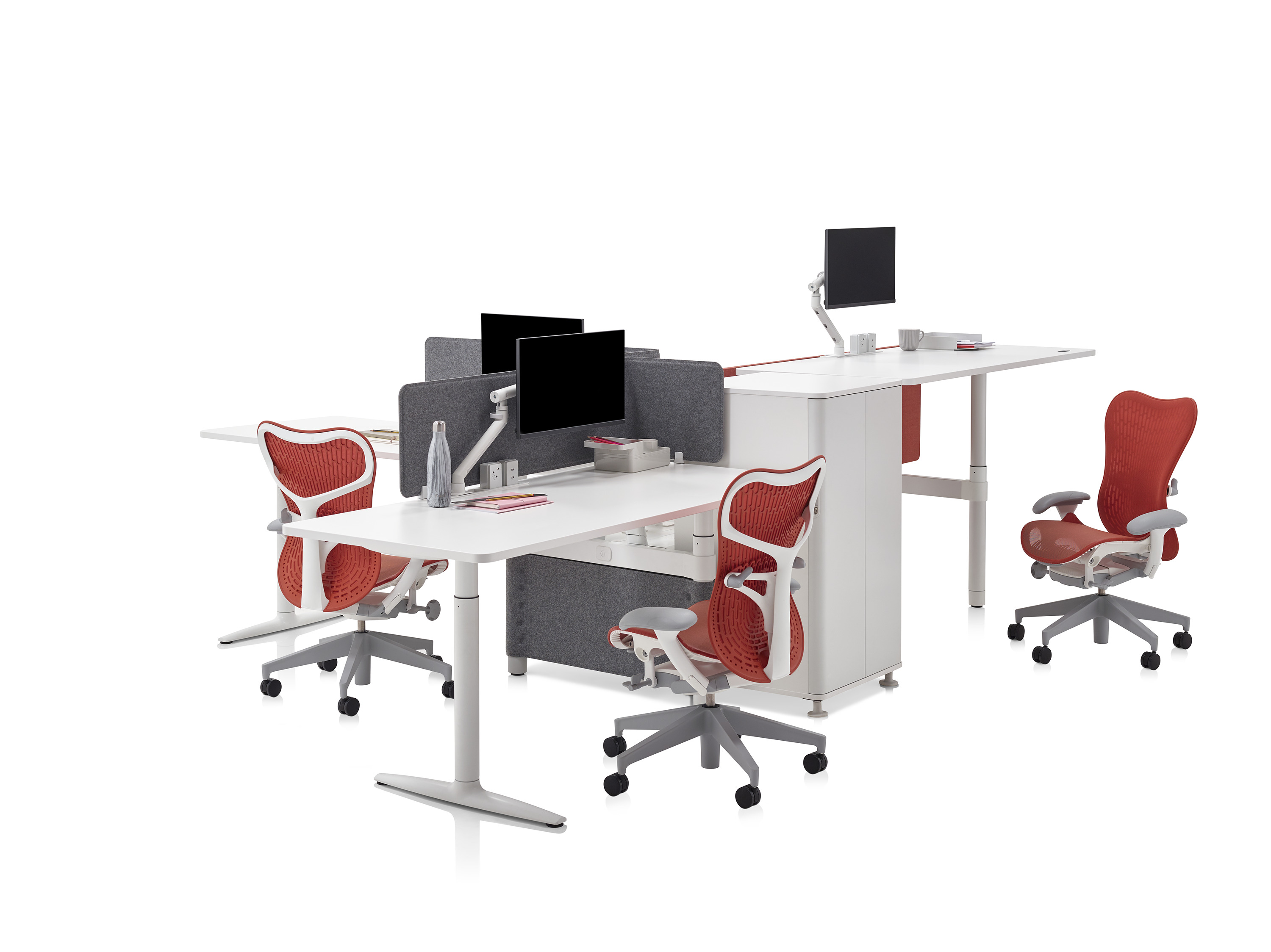 ATLAS OFFICE LANDSCAPE 办公桌 By Herman Miller | design Tim Wallace