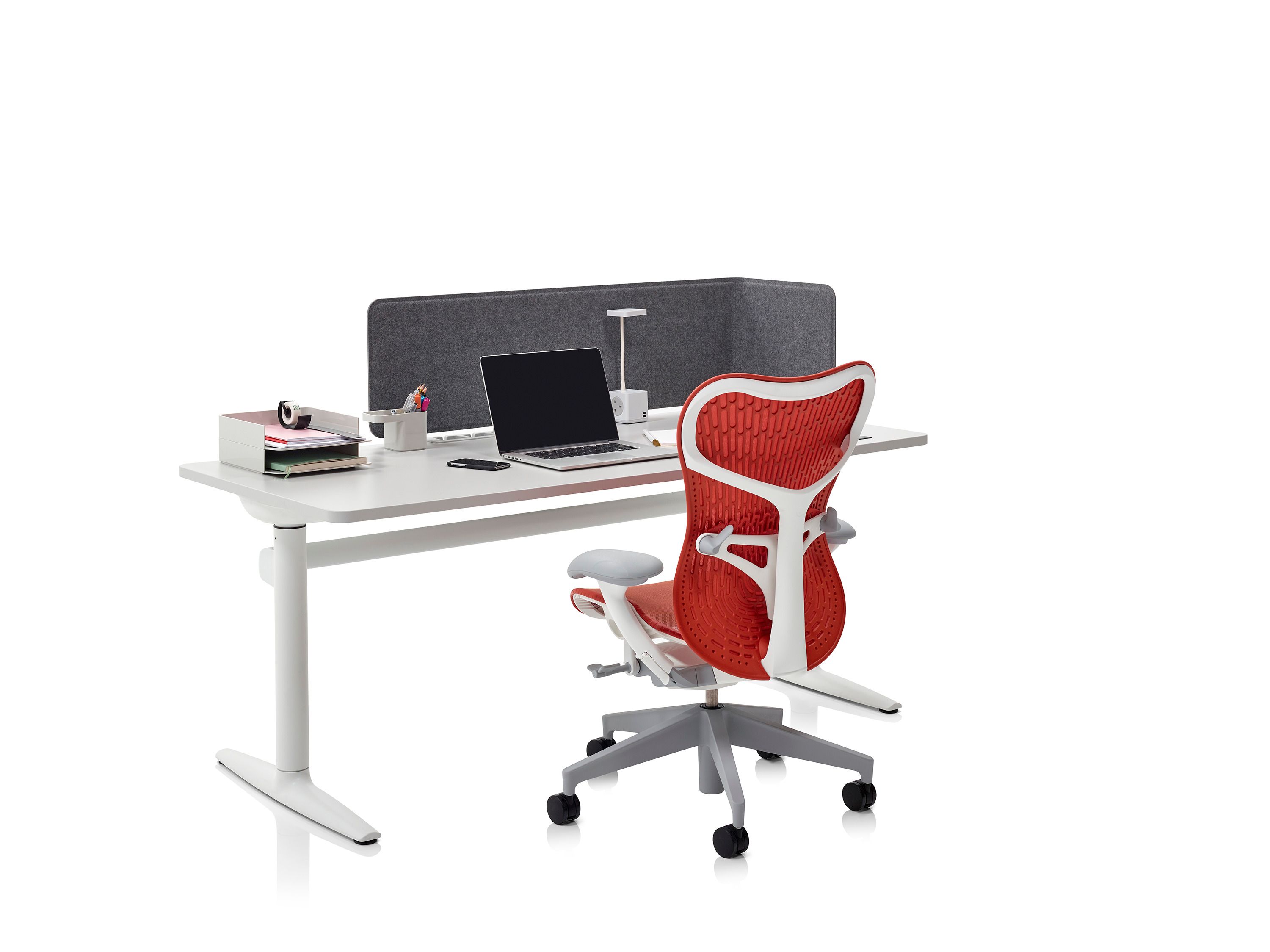 ATLAS OFFICE LANDSCAPE Height-adjustable office desk By Herman Miller ...