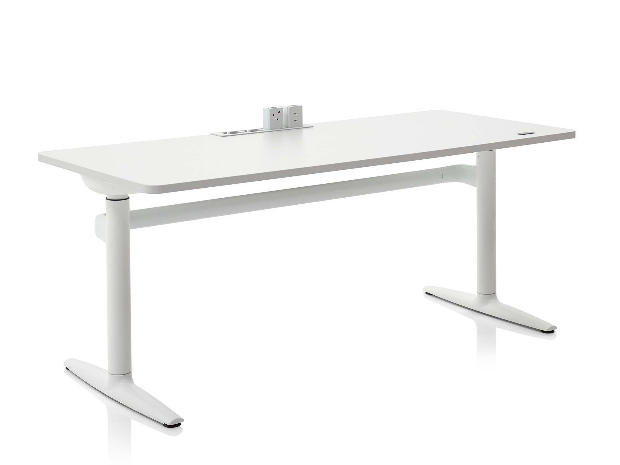 ATLAS OFFICE LANDSCAPE Height-adjustable office desk By Herman Miller ...