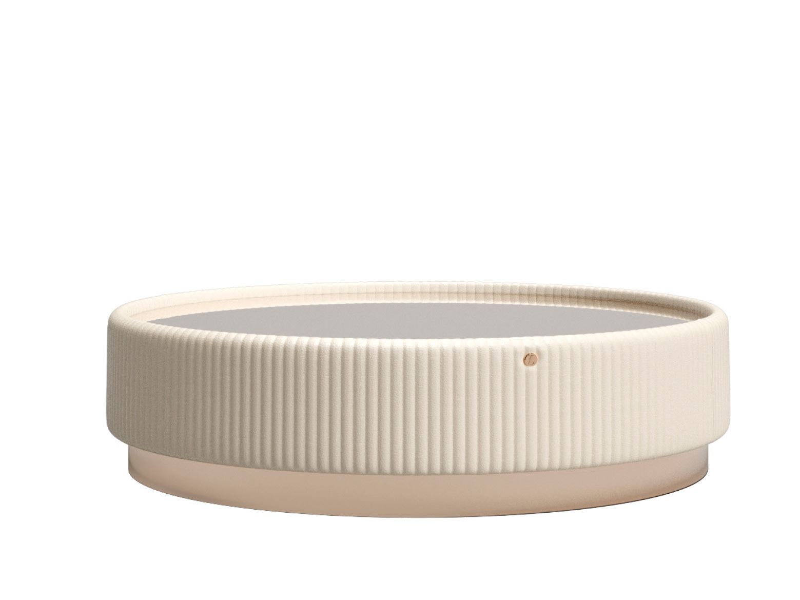 Low round coffee table AUGUSTA | Coffee table Luigi Volpi Collection By ...