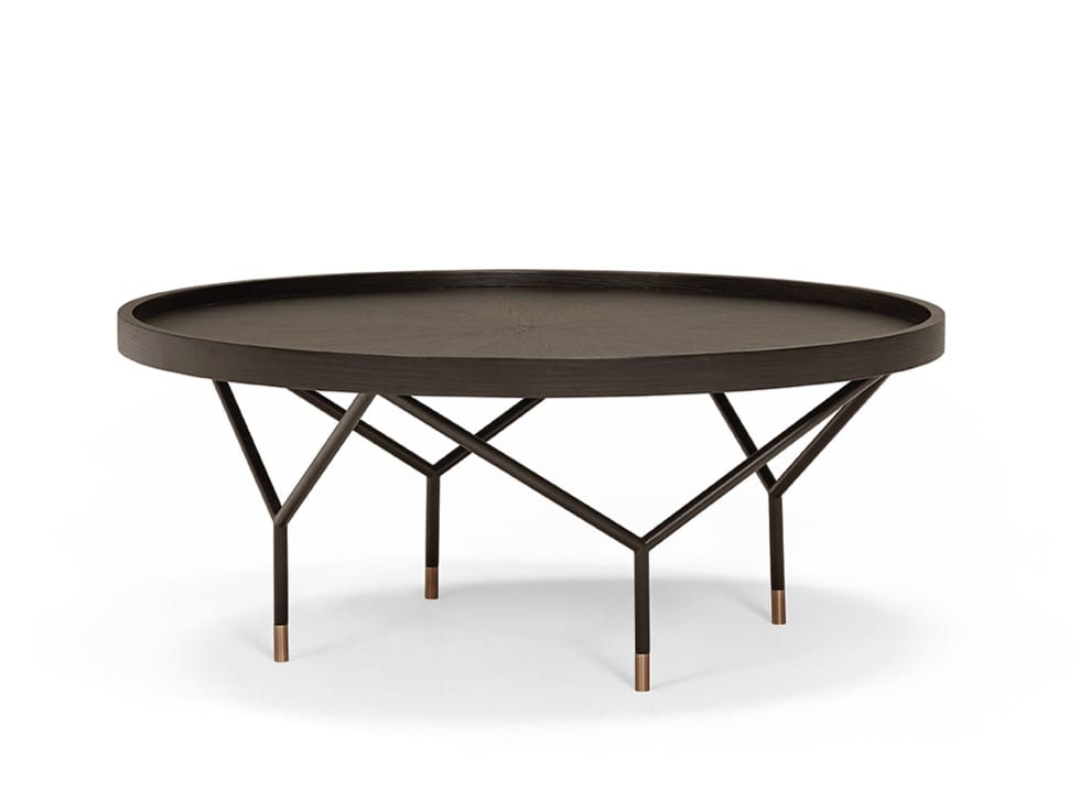 AVA | Round coffee table Round wooden coffee table By Casa Magna