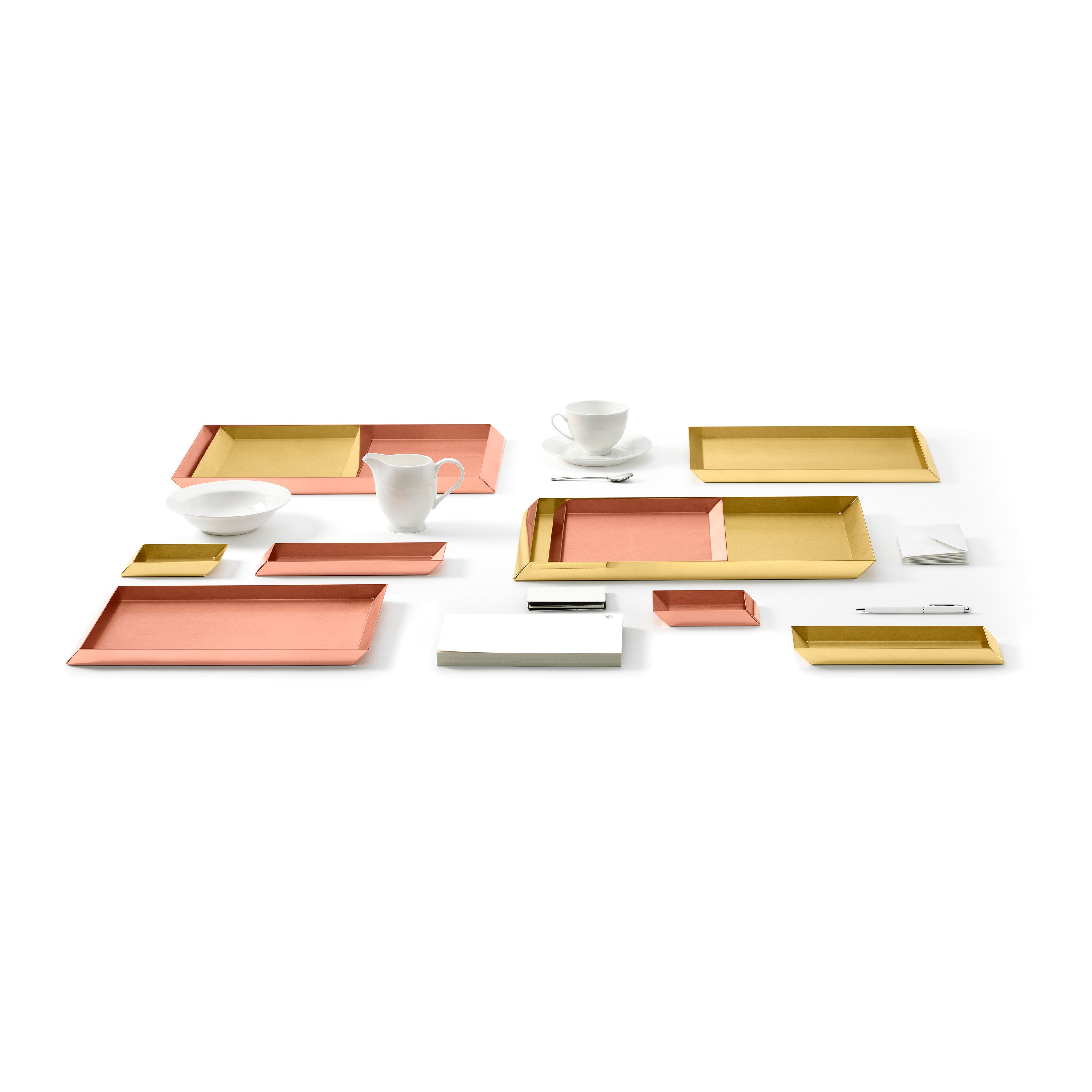 AXONOMETRY | Copper desk set Axonometry Collection By GHIDINI1961 ...