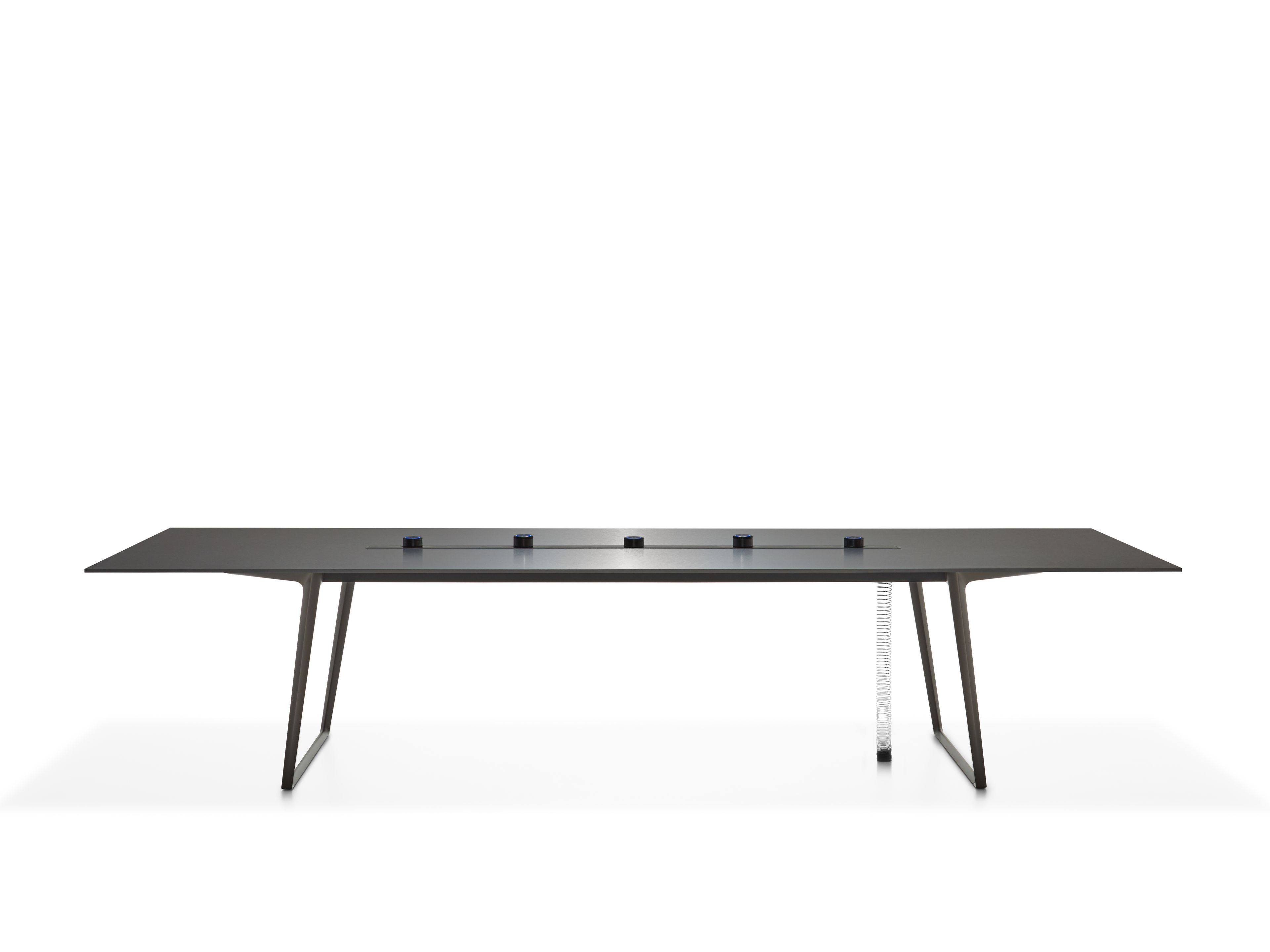 AXY Rectangular meeting table with cable management By MDF Italia ...