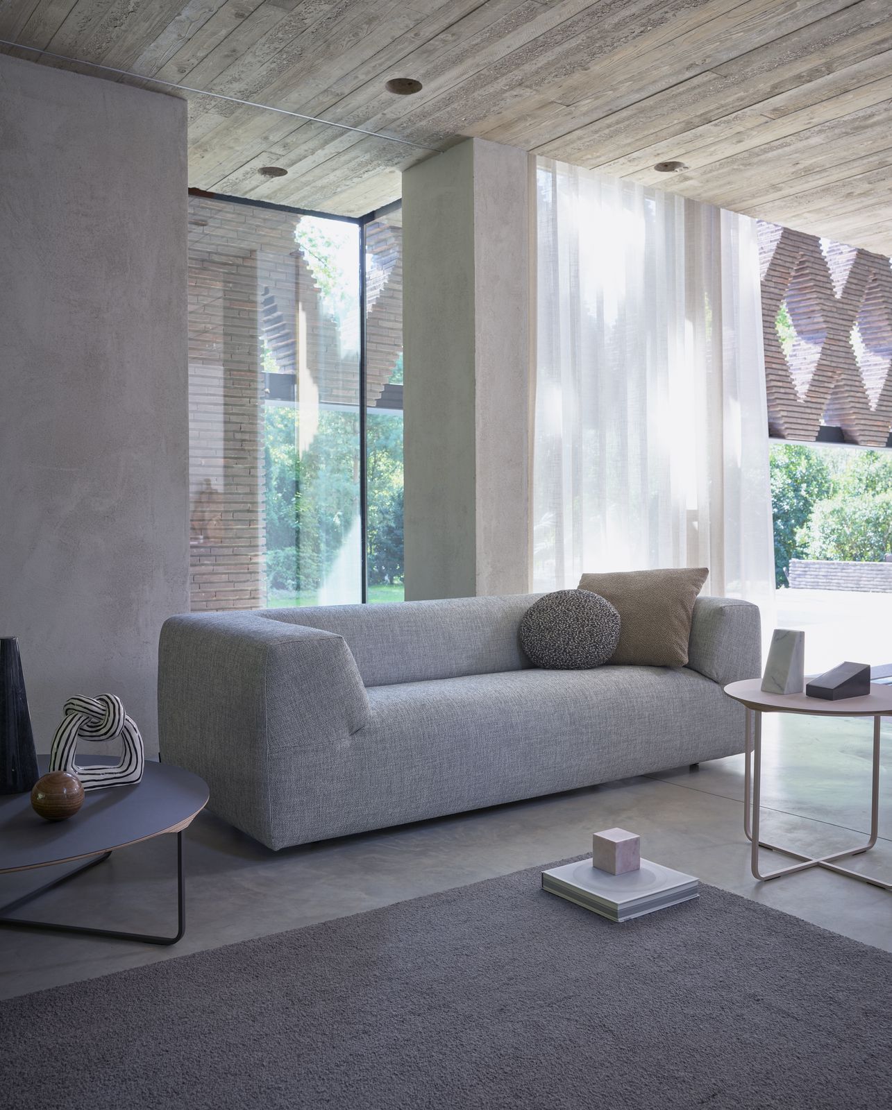 AZTEC | Sofa 2 seater fabric sofa with removable cover By Montis ...