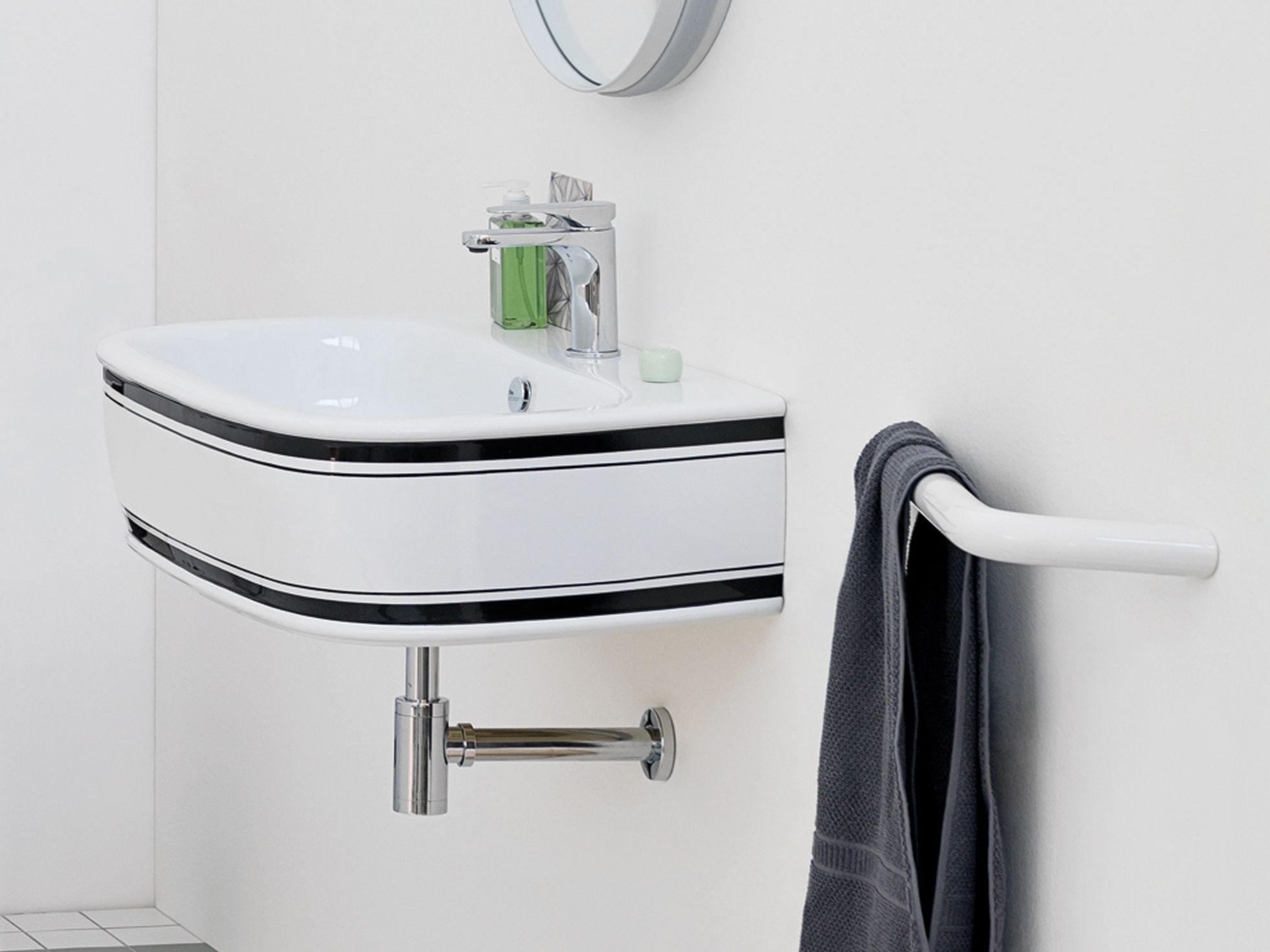 AZULEY | Lavabo sospeso Collezione Azuley By Artceram design Meneghello ...