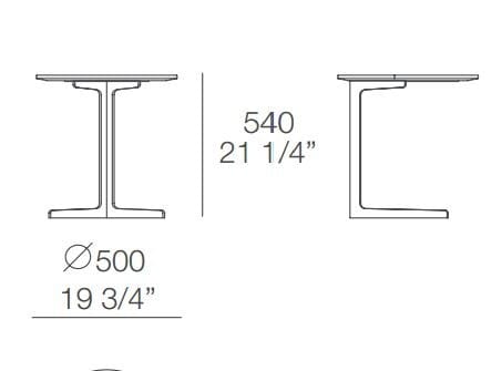 BABA | MDF coffee table MDF side table By Poliform | design Roberto ...