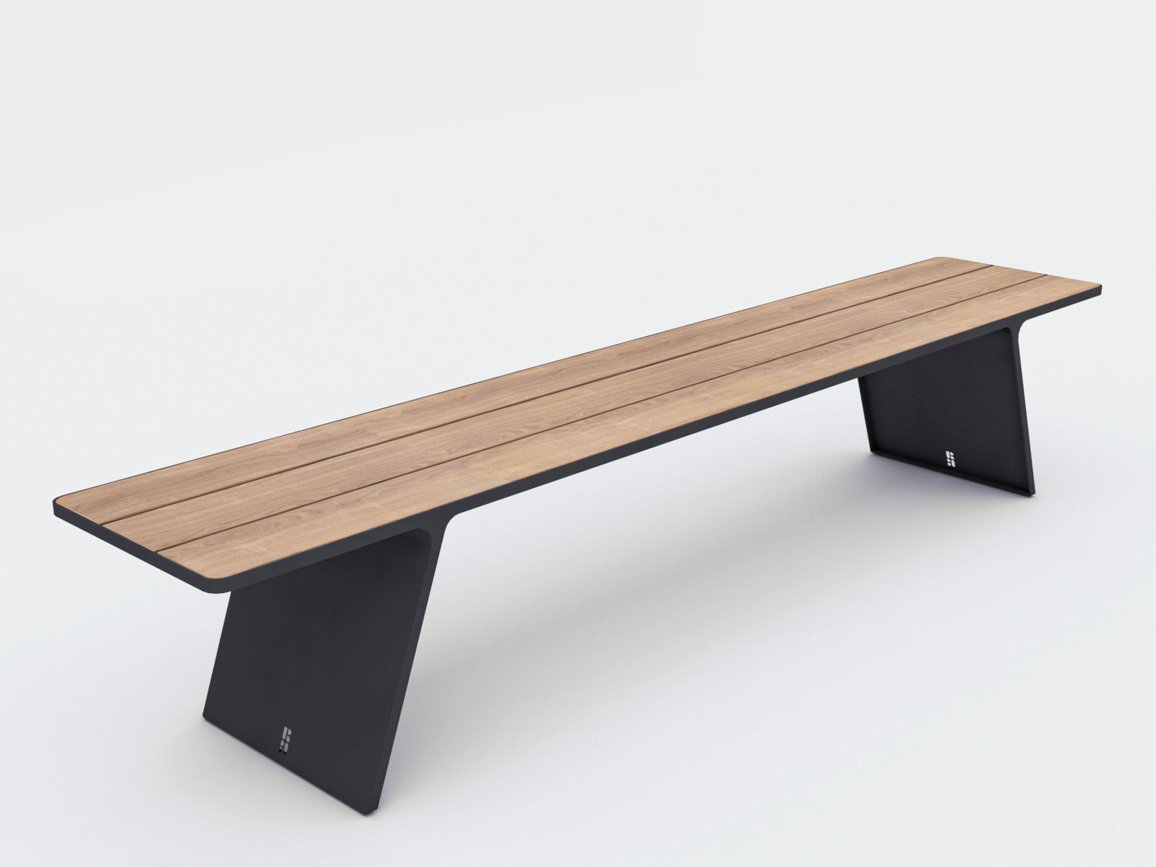 PI | Backless Bench Pi Collection By URBO design Lana+Savettiere architetti