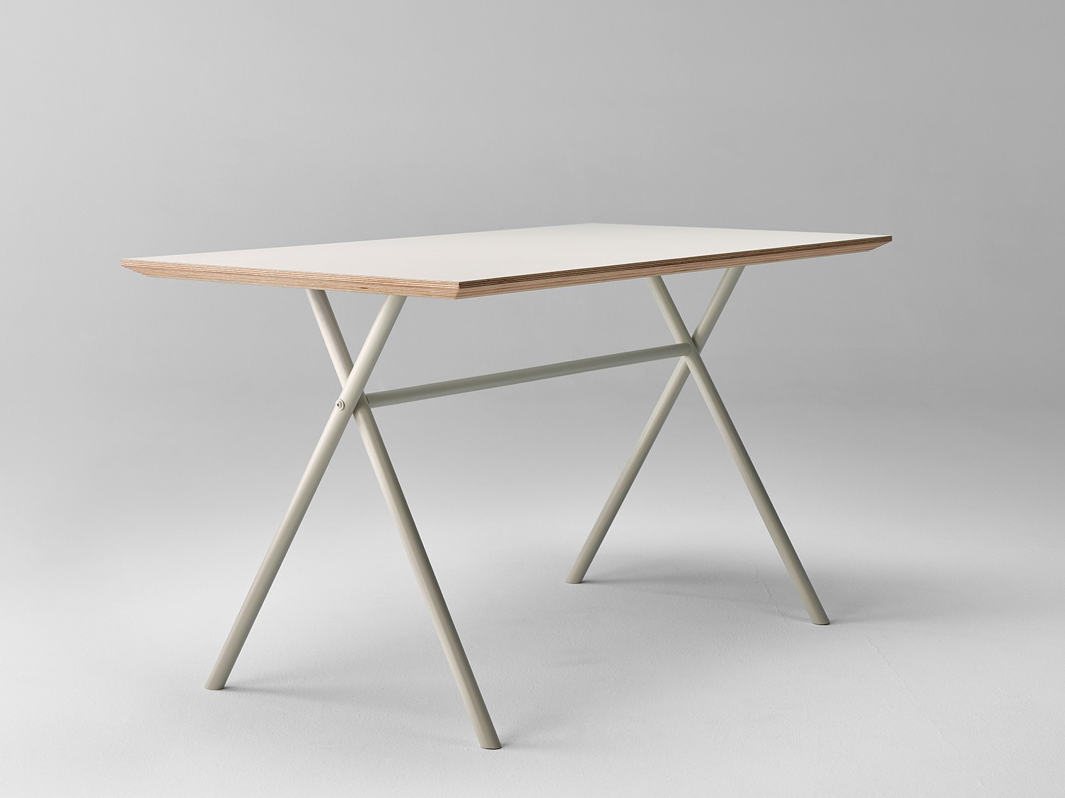 BAI STEEL | Table Rectangular table By ONDARRETA | design Ander Lizaso