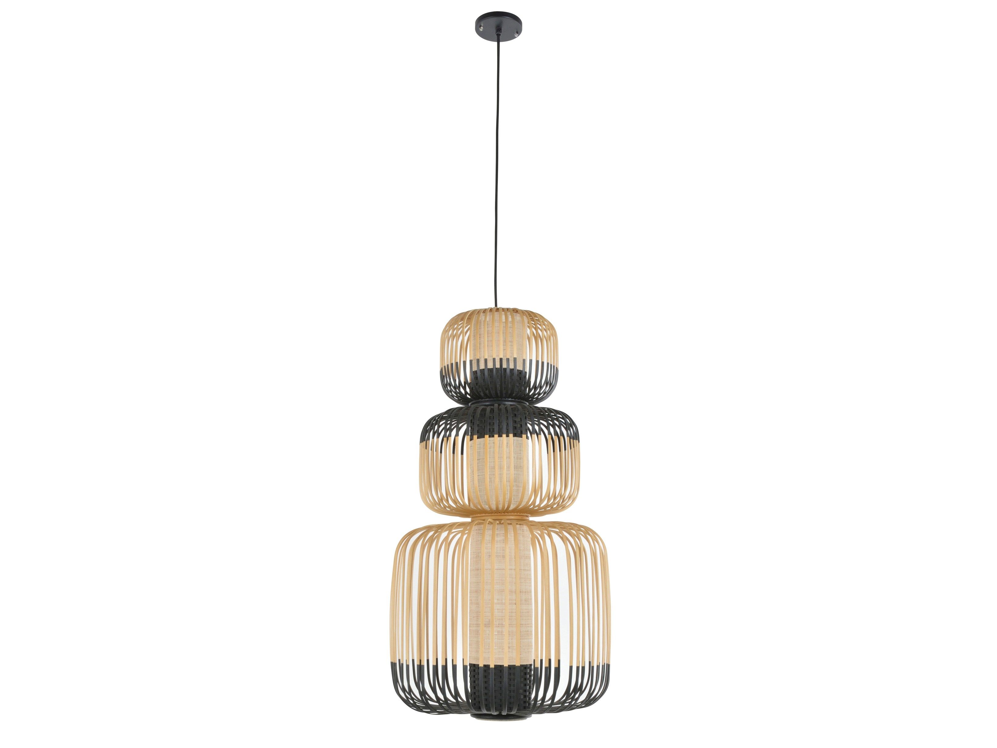 BAMBOO LIGHT TOTEM 3 LIGHTS | Pendant lamp Bamboo Light Collection By ...