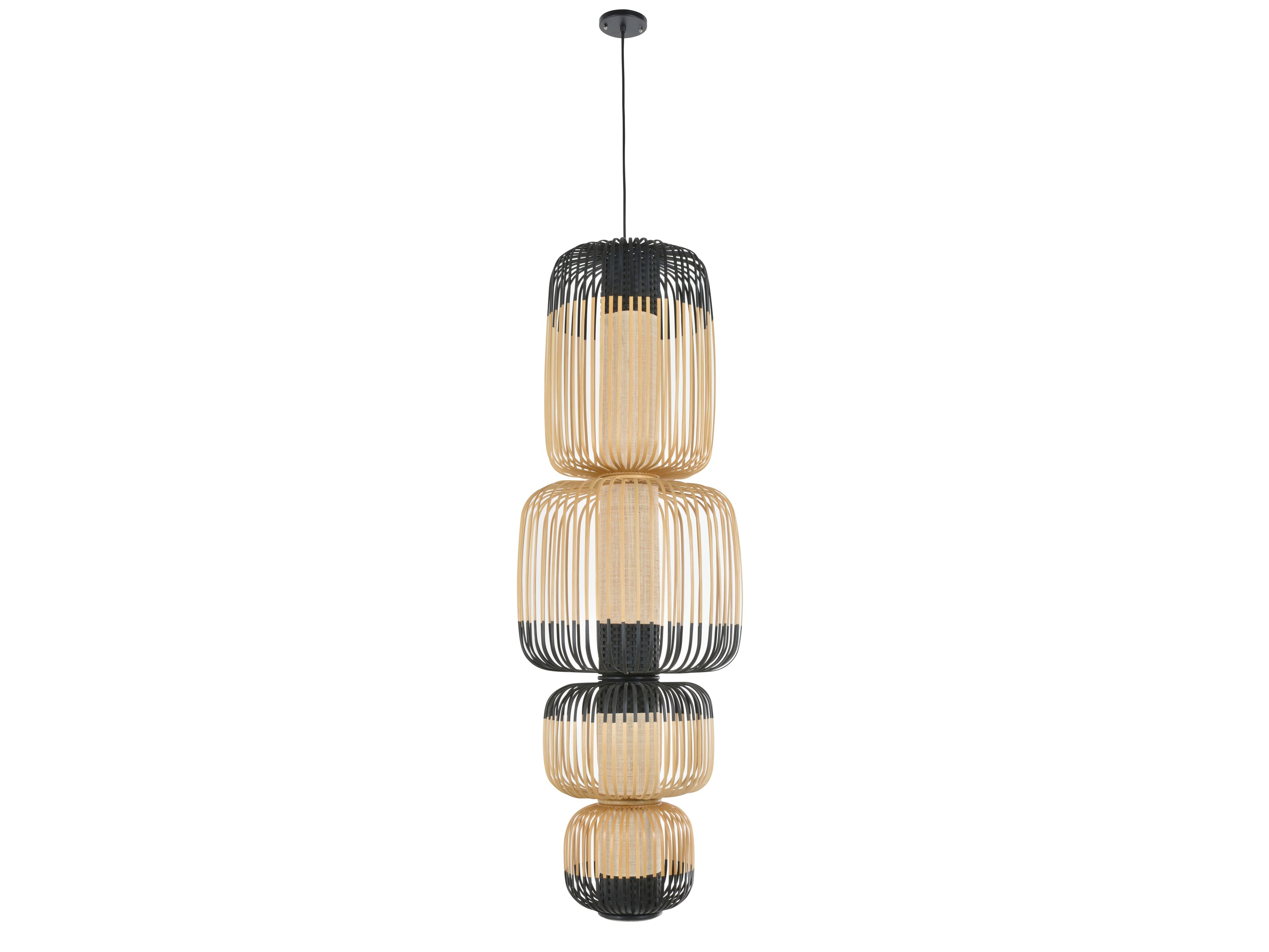 BAMBOO LIGHT TOTEM 4 LIGHTS 吊灯 By Forestier | design Arik Levy