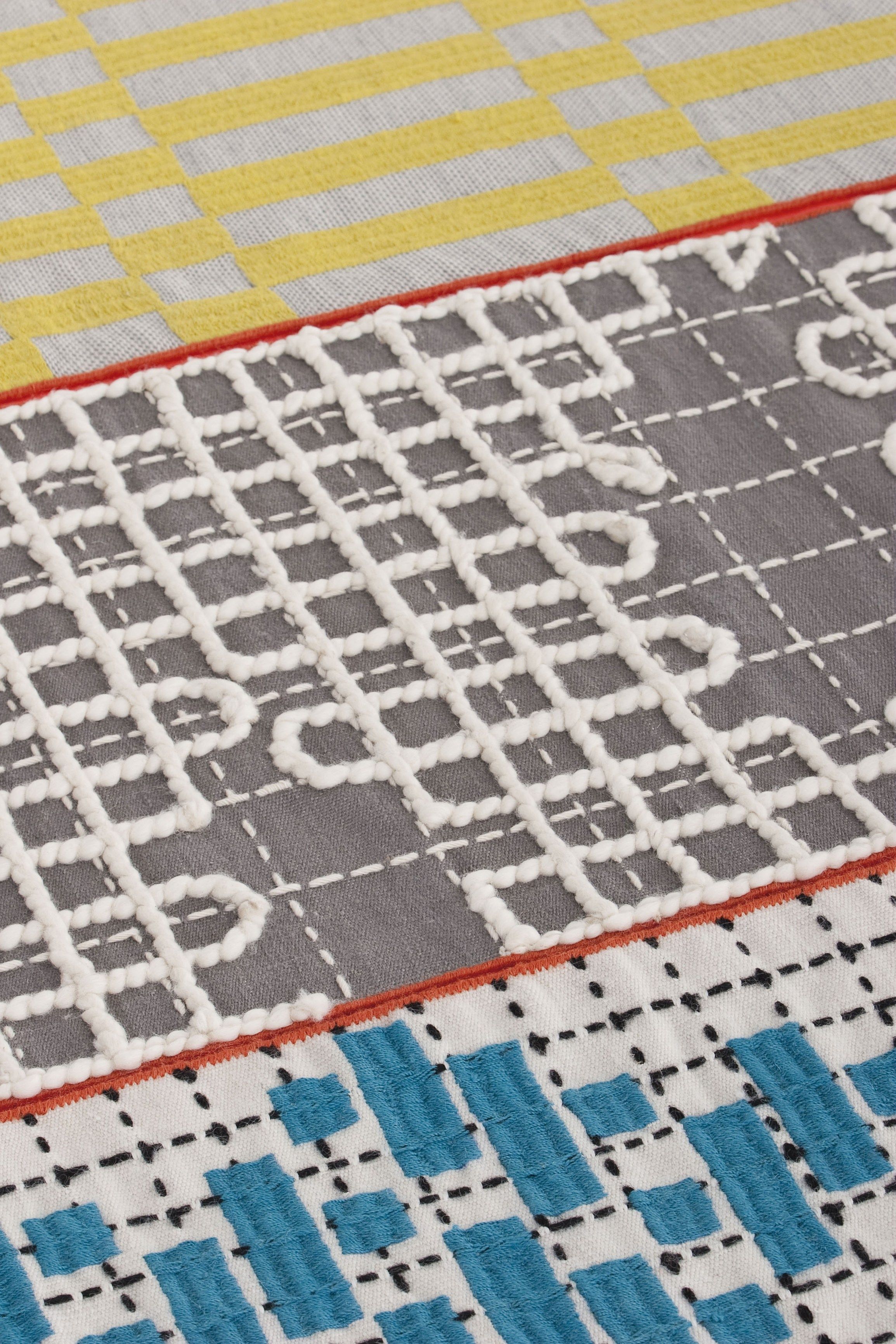 Handmade rug BANDAS A | Rug Bandas Collection By GAN design Patricia ...