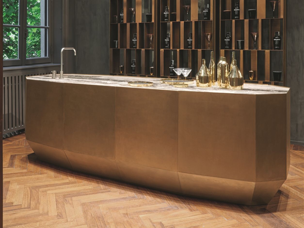 OZONE | Bar counter Ozone Collection By Henge design Massimo Castagna