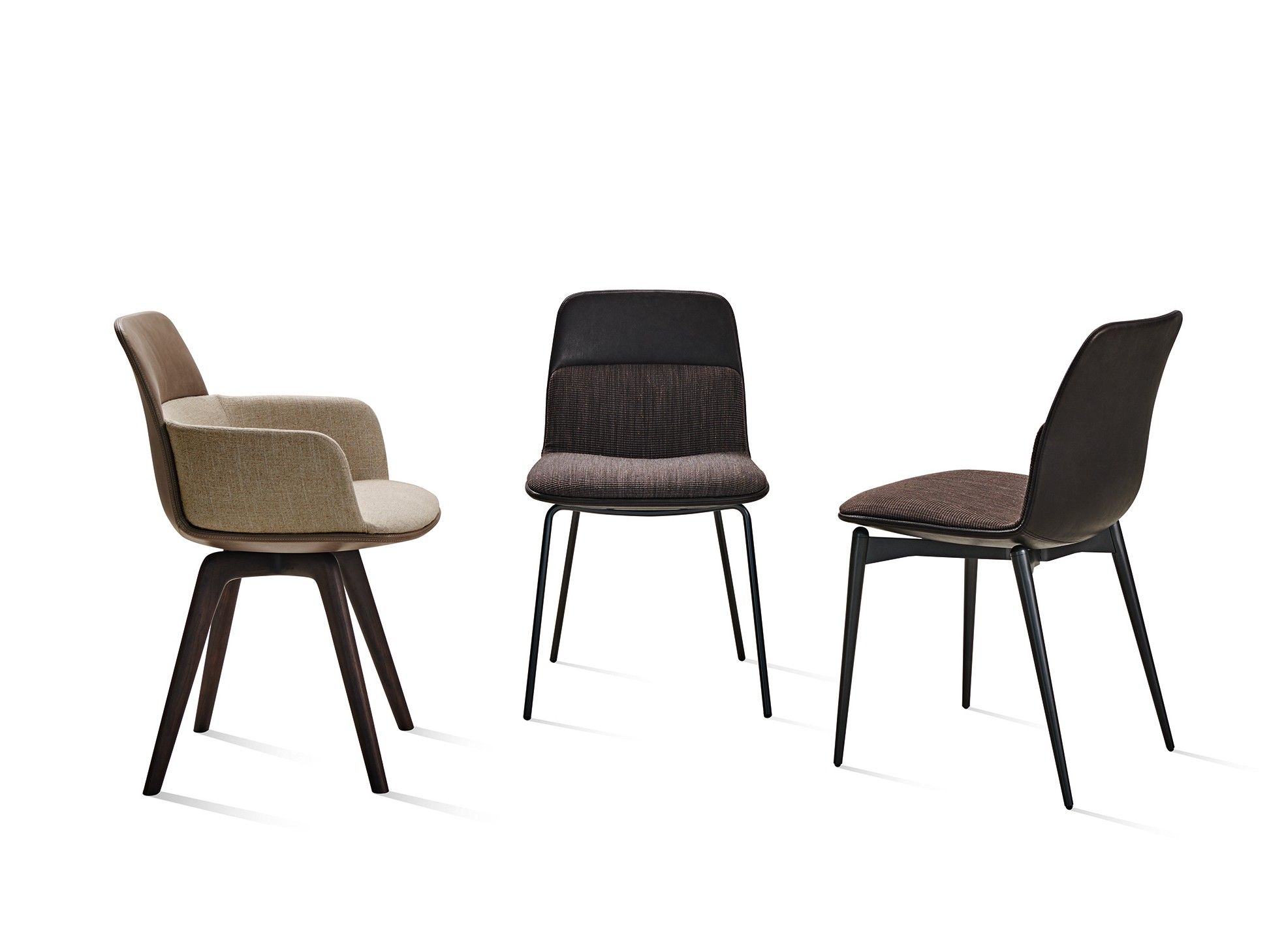 BARBICAN Upholstered chair with armrests By Molteni & C. | design ...