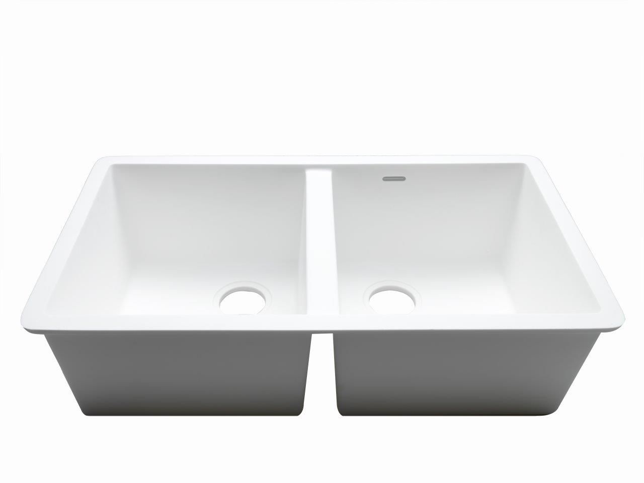 BASIC | 2 bowl sink Basic Collection By KRION