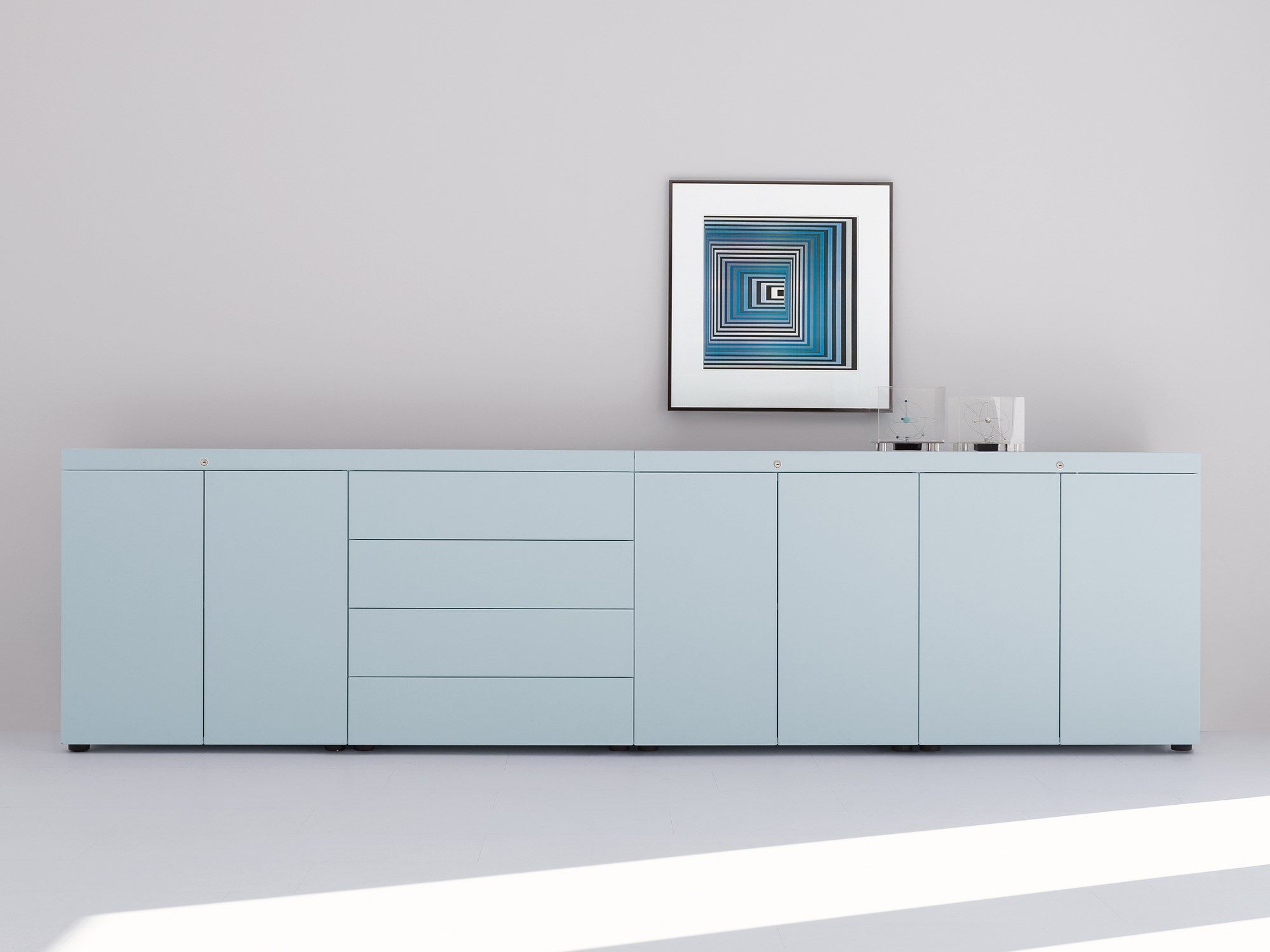 BASIC CAP | Lacquered office storage unit basic cap Collection By werner works