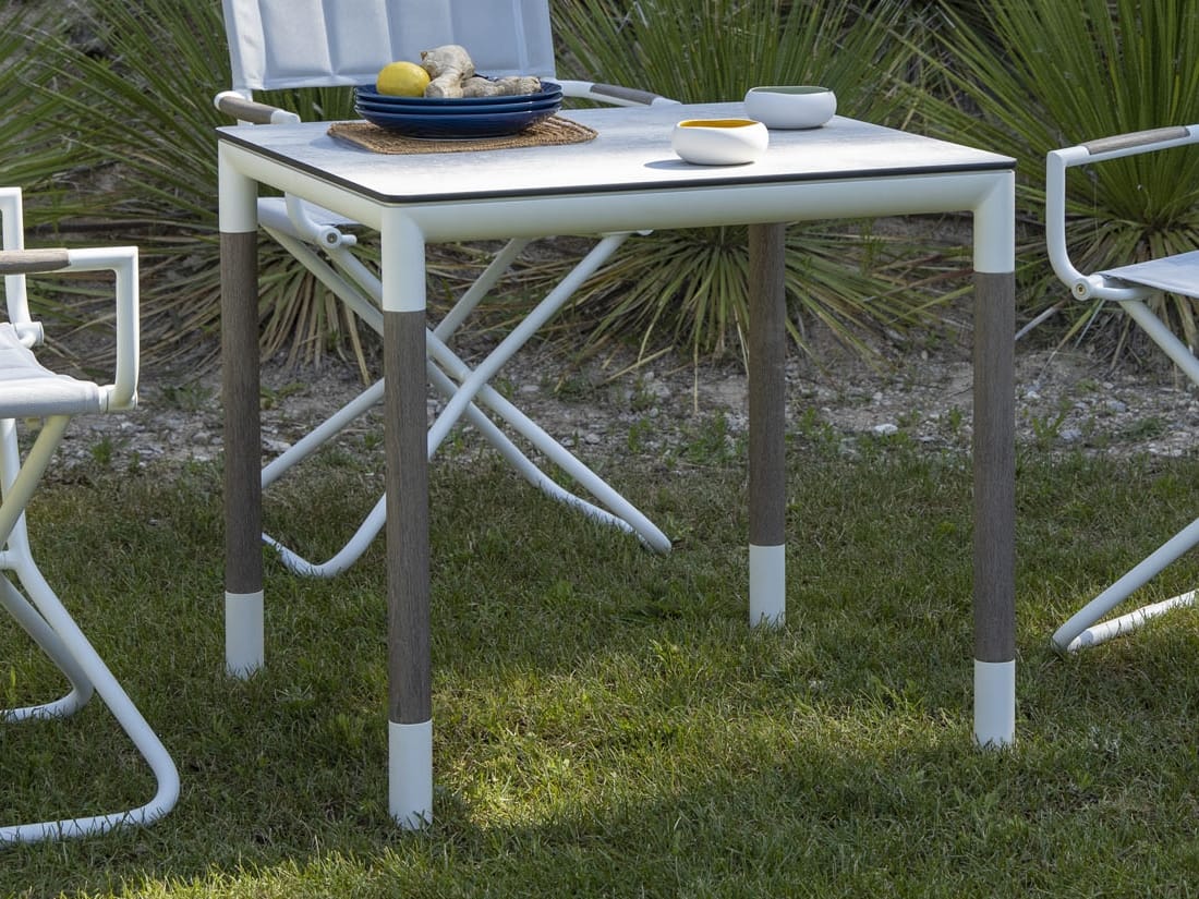 BASTINGAGE | Square table Bastingage Collection By Les jardins