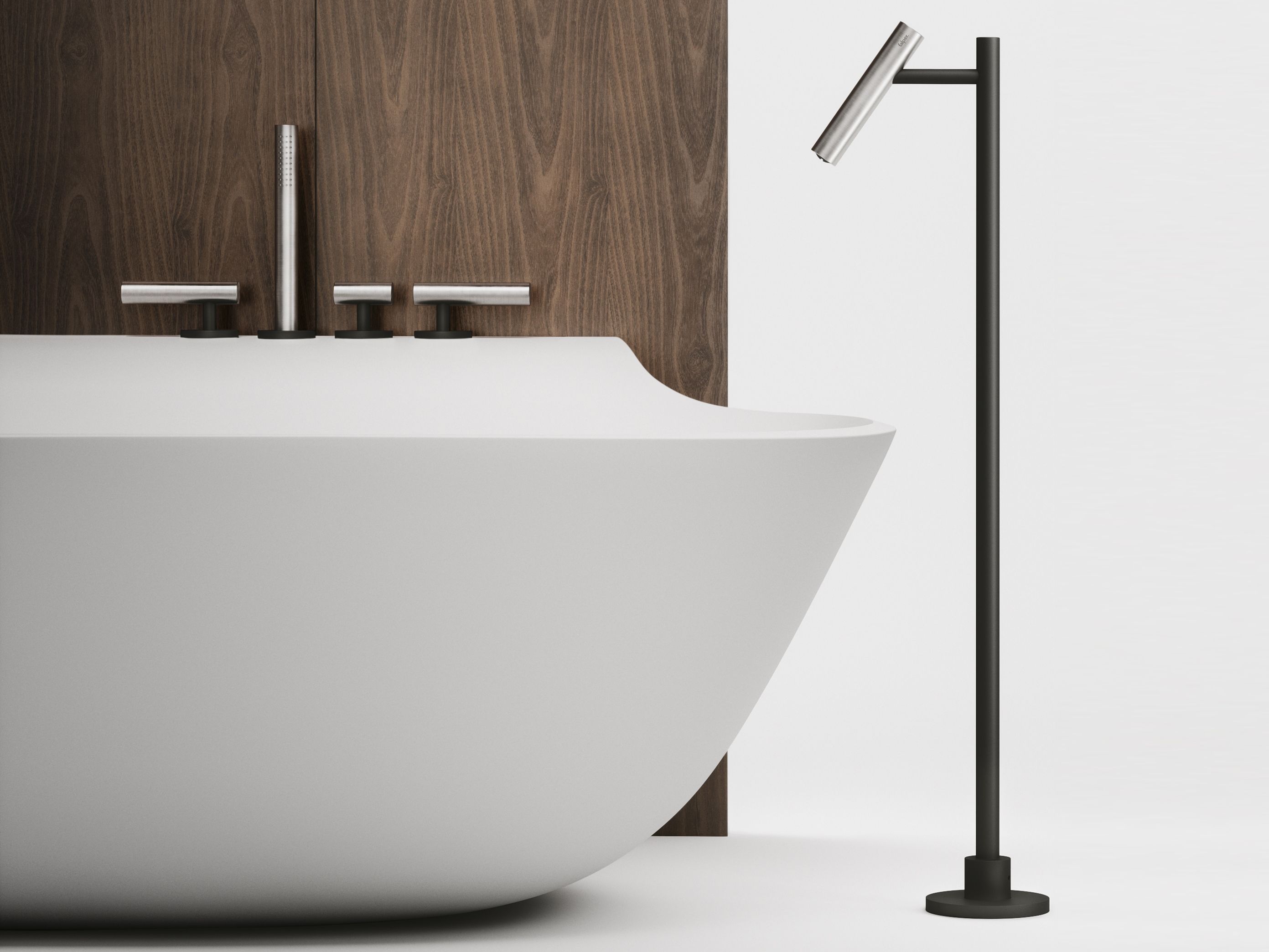 CILINDRO Stainless steel bathtub set By FALPER | design Victor Vasilev