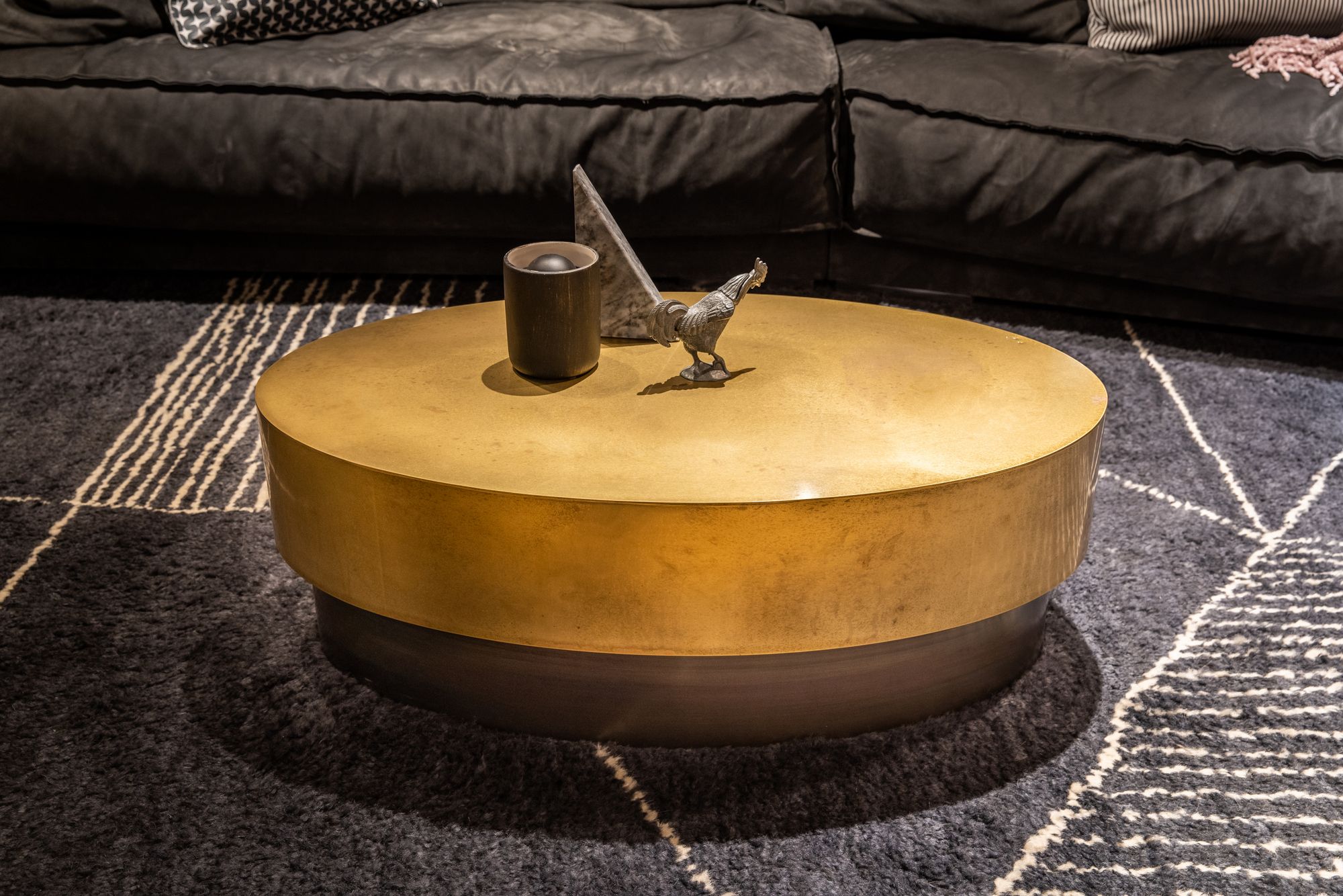 BAXTER - LOREN BRASS Couchtisch By In Stock