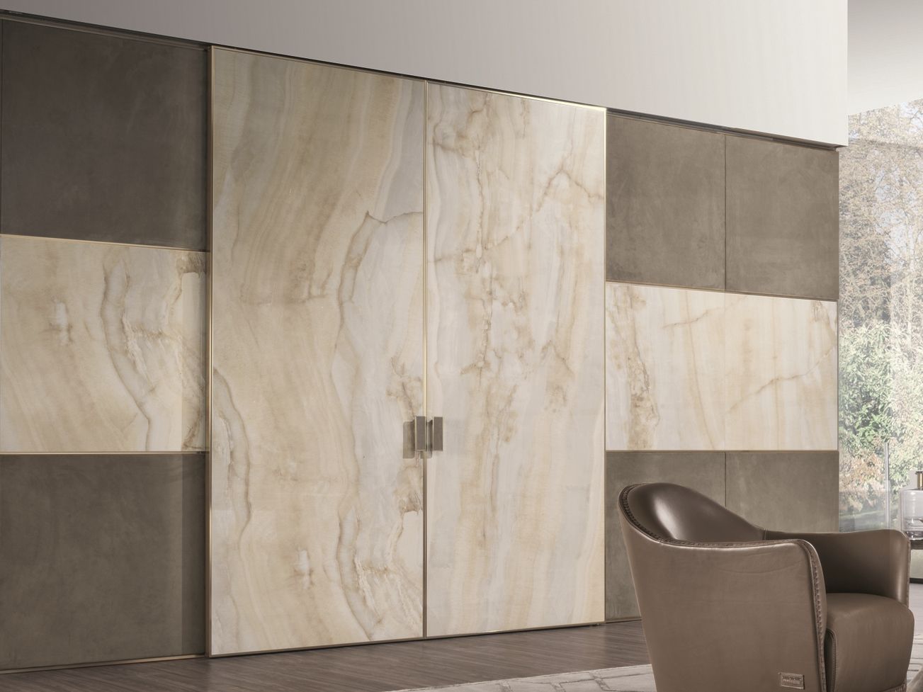 BE MINE | Porcelain stoneware door Aluminiun Chic – Doors Collection By ...