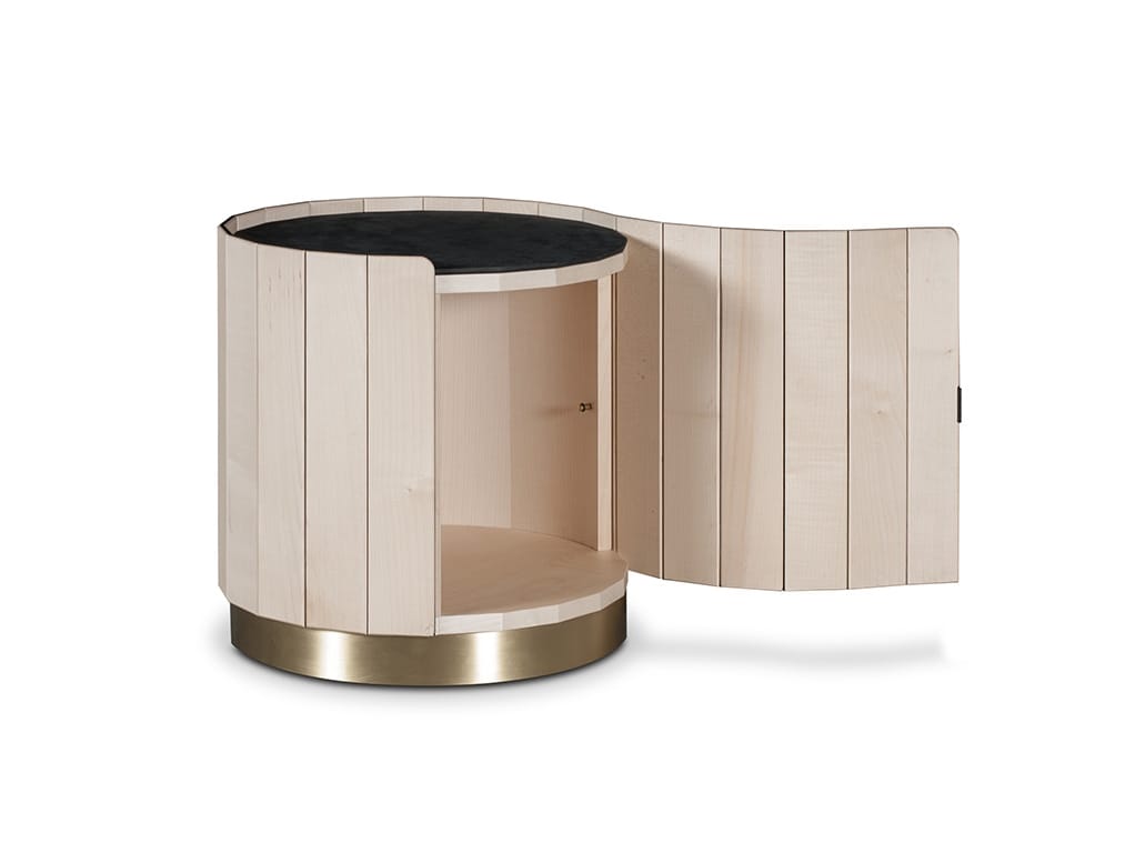 NINFEA Bedside table By Baxter | design Pietro Russo