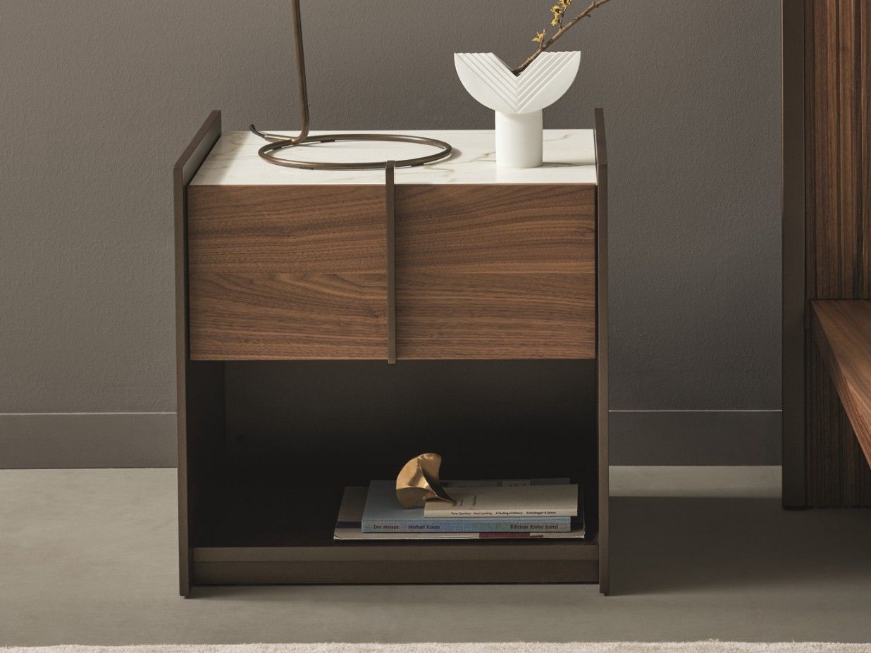 AUREO | Bedside table By Bonaldo design Matteo Nunziati