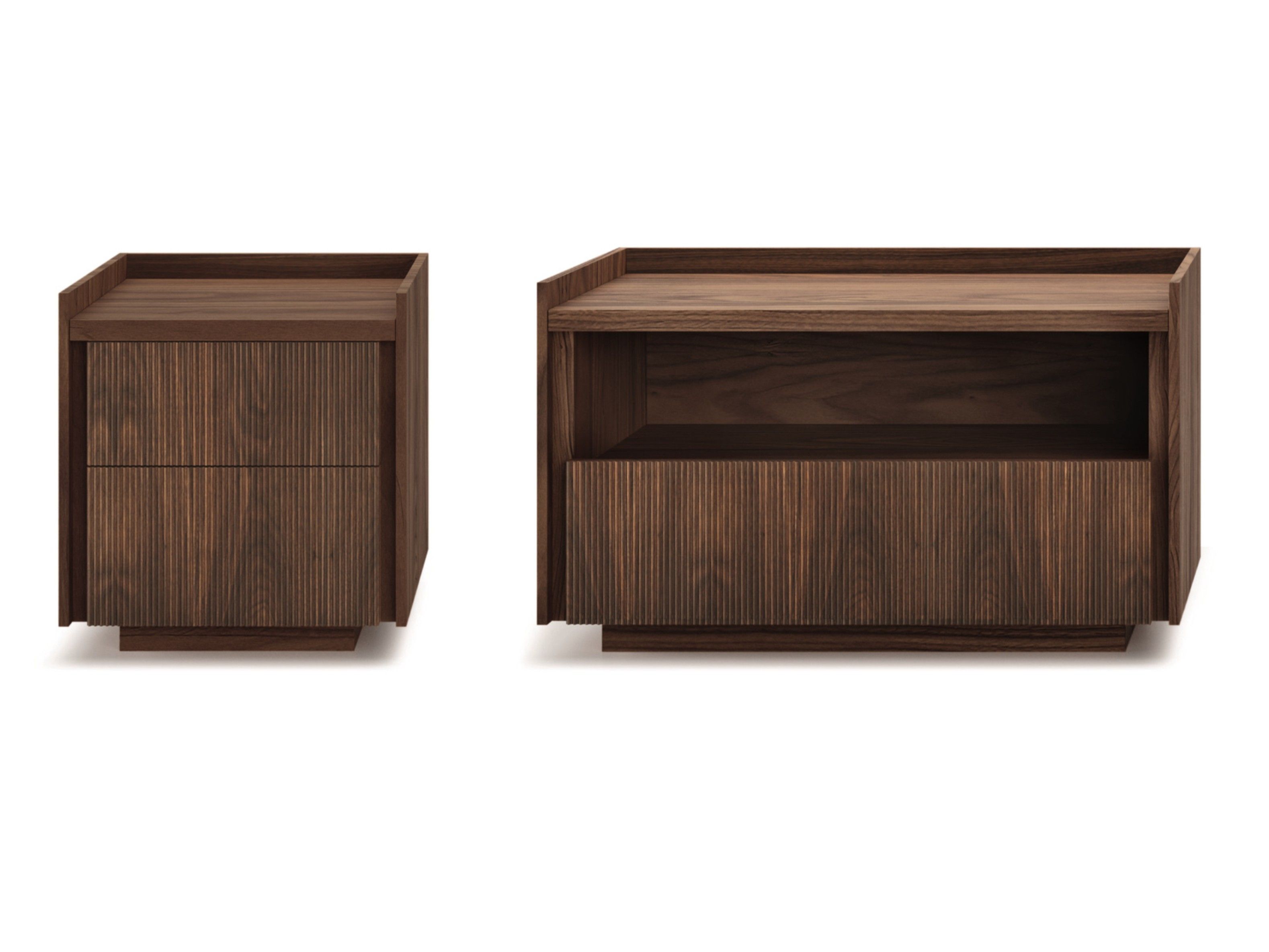 REVO | Bedside table By Riva 1920 design Giuliano Cappelletti, Gabriele Cappelletti