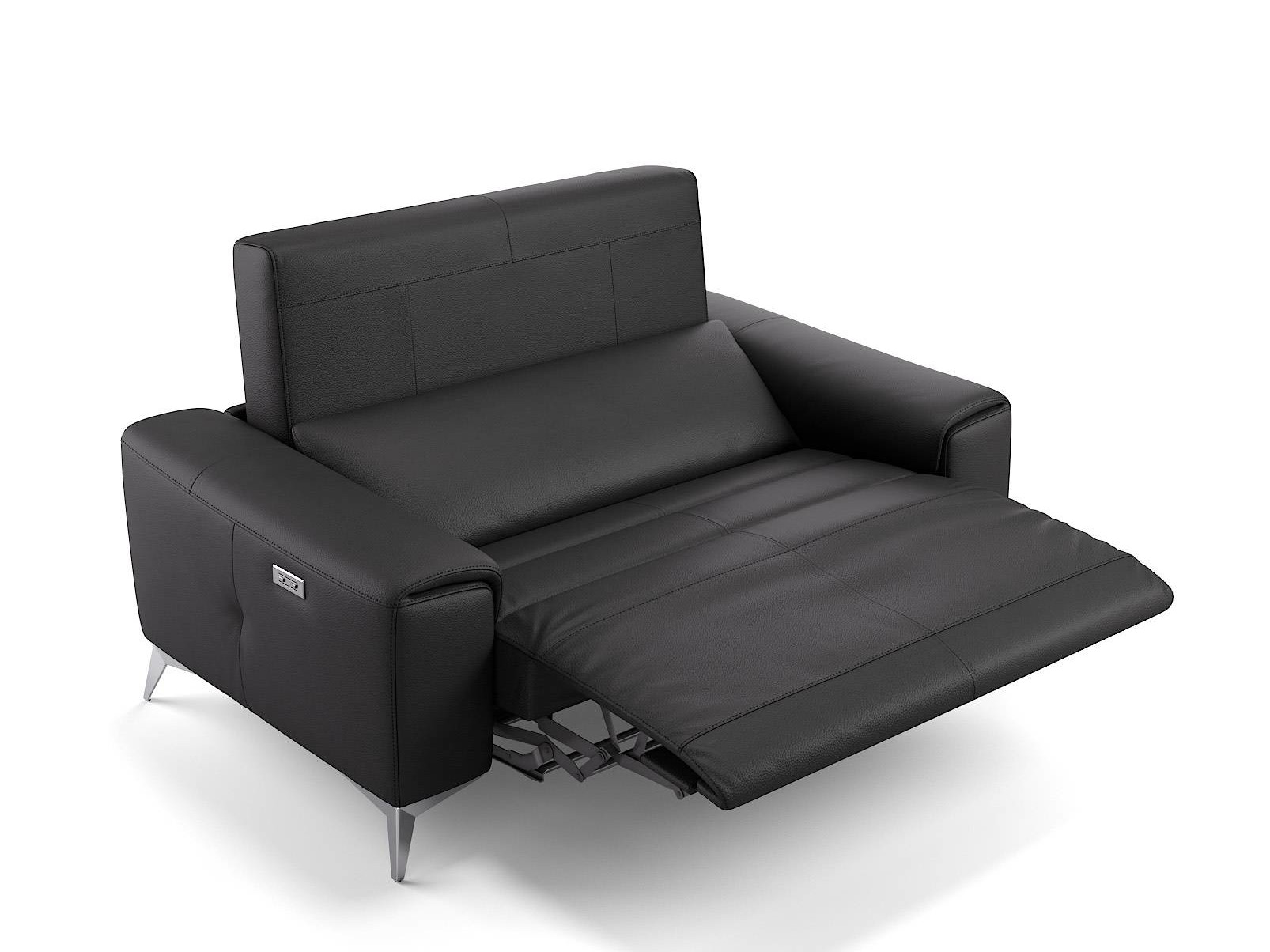 BELLA MINI | Leather sofa sofa By Sofanella