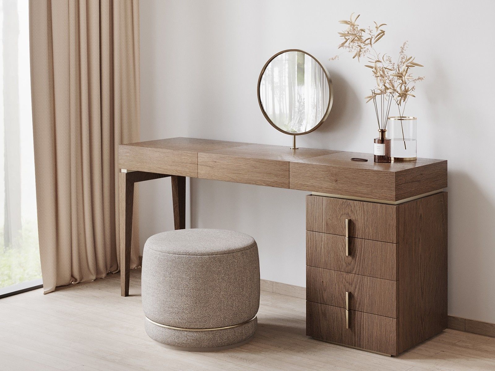 BELLE dressing table By ANA ROQUE INTERIORS