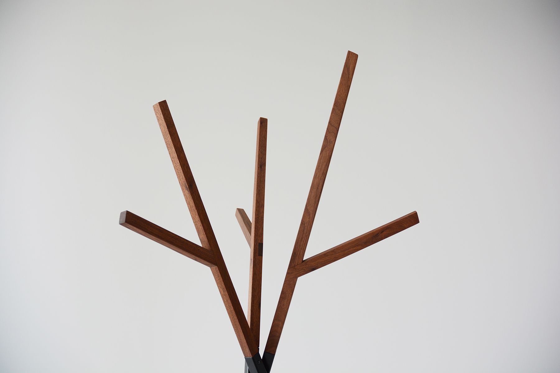 BELLWOODS | Walnut coat rack By hollis+morris
