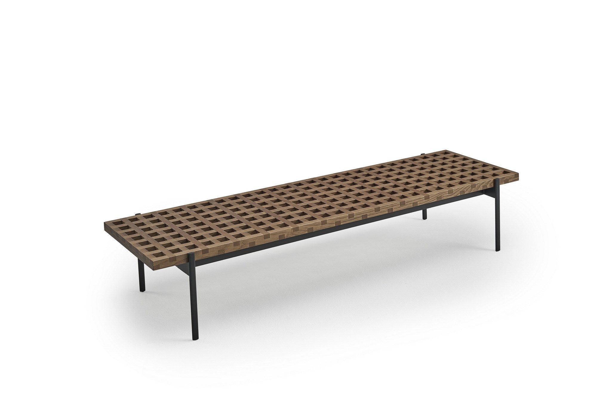 INTERCHANGE Wooden bench seating By Sancal | design Luca Nichetto