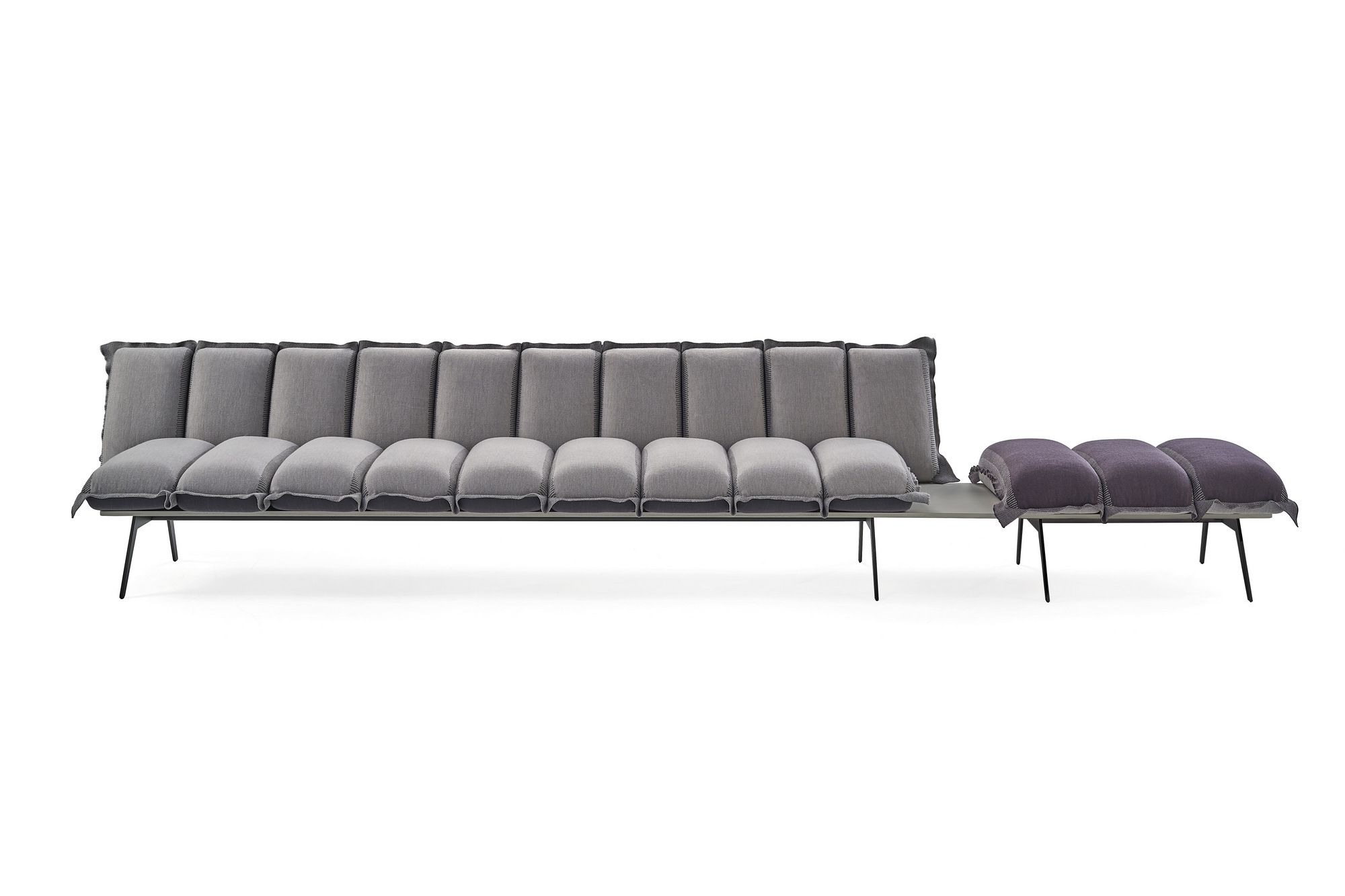 NEXT STOP | Bench with back Next Stop Collection By Sancal design Luca ...