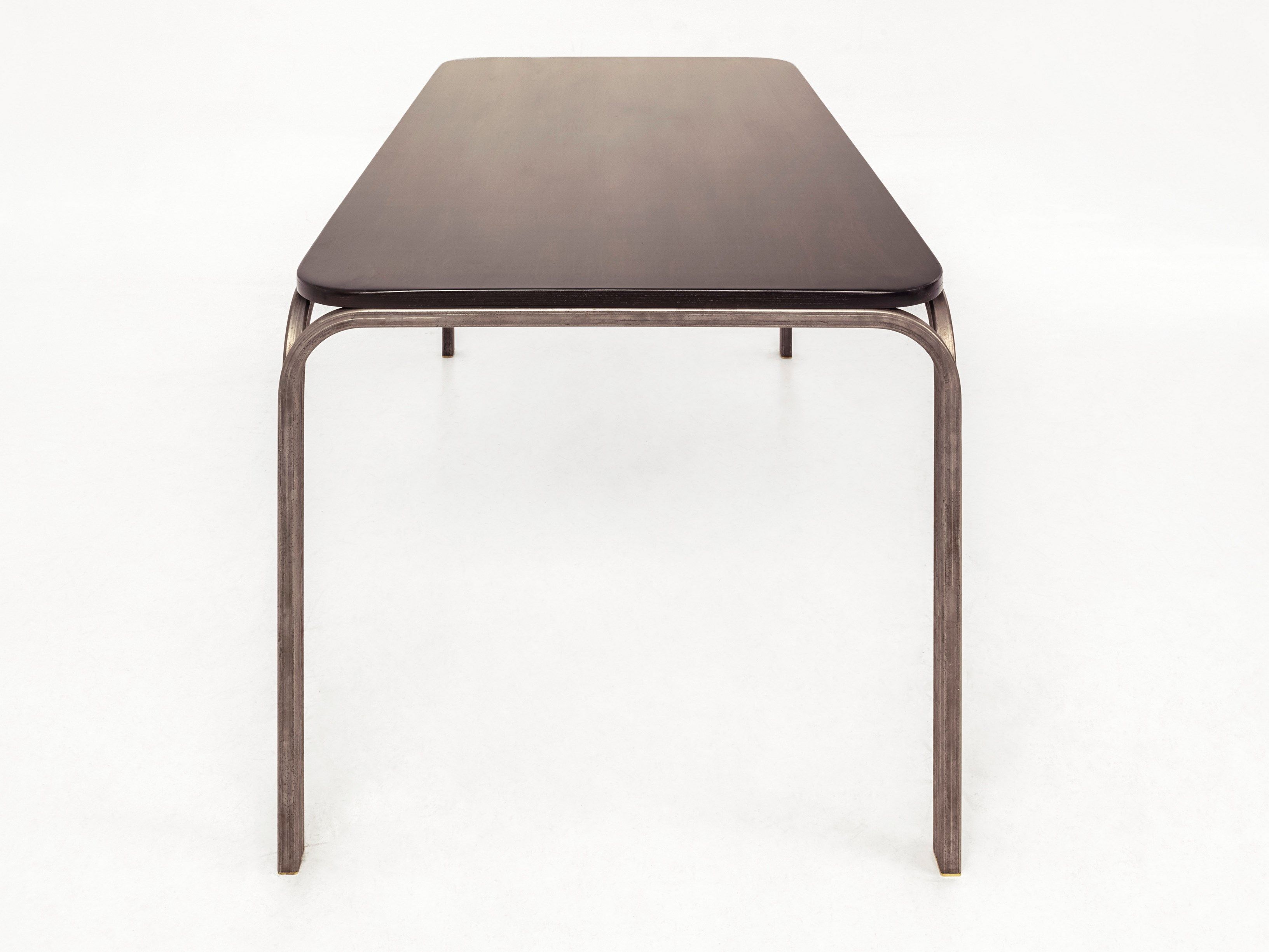 Rectangular wooden table BENDED By Rue Intérieure design Jean Pujol