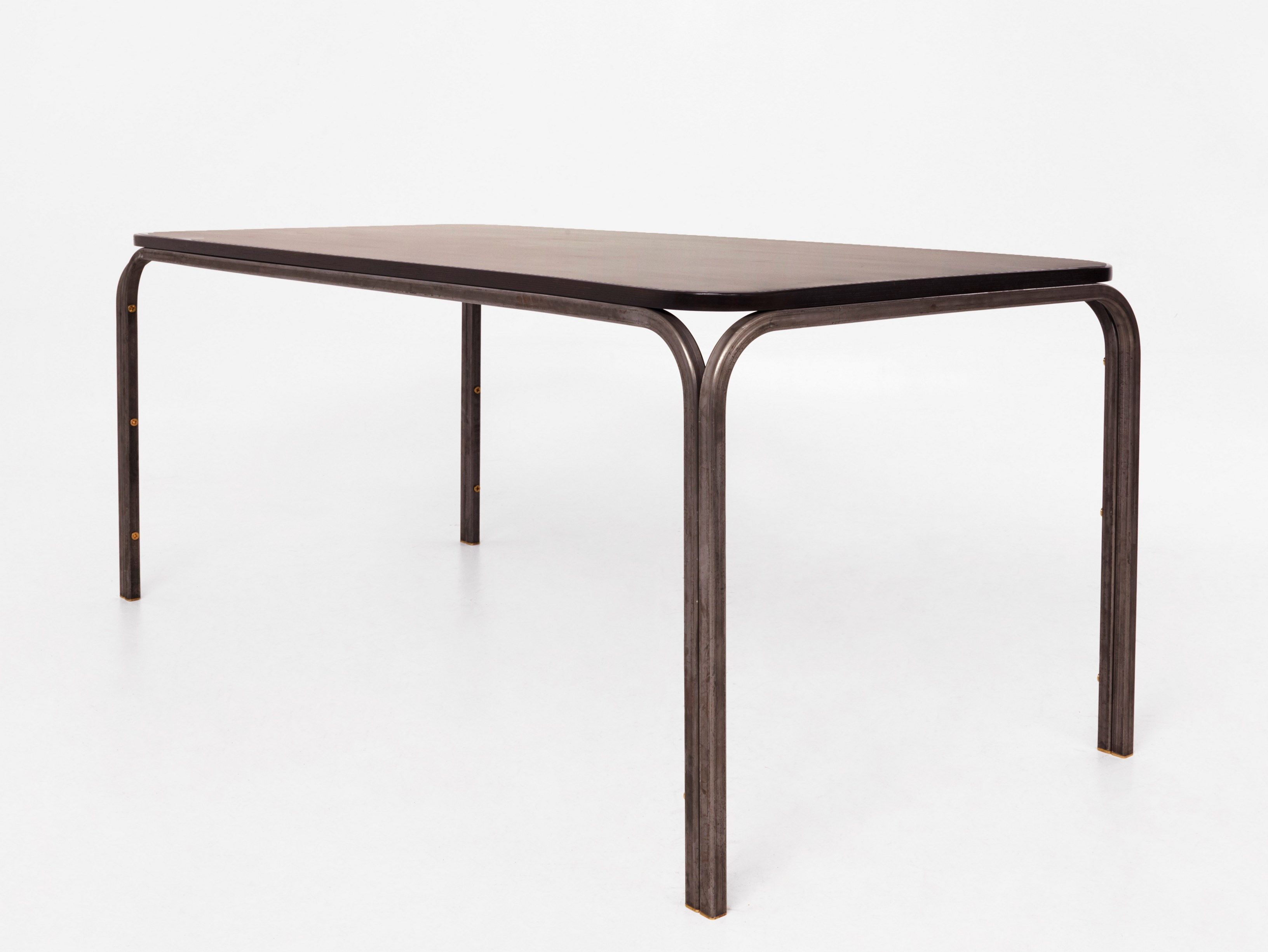Rectangular wooden table BENDED By Rue Intérieure design Jean Pujol