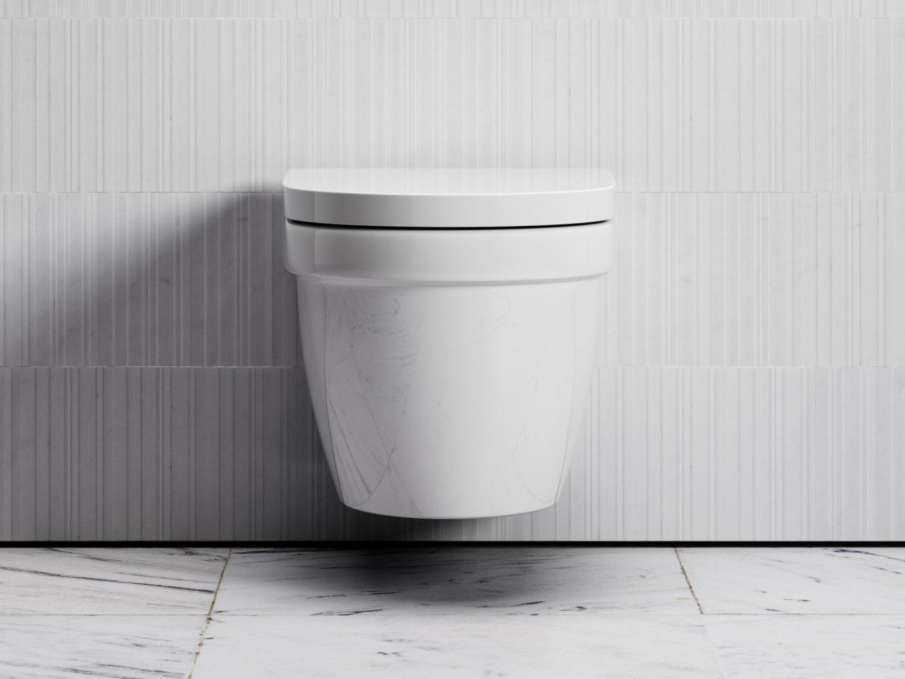 BERKELEY | Wall-hung toilet By LUSSO