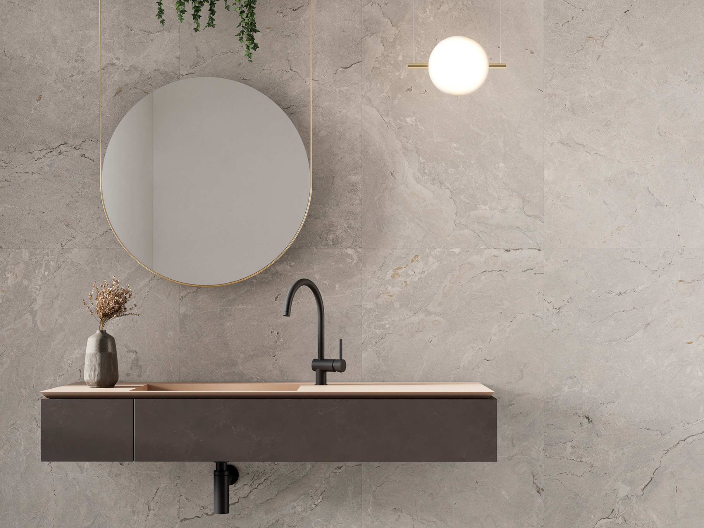 BERNA Glazed porcelain stoneware wall/floor tiles with stone effect By ...