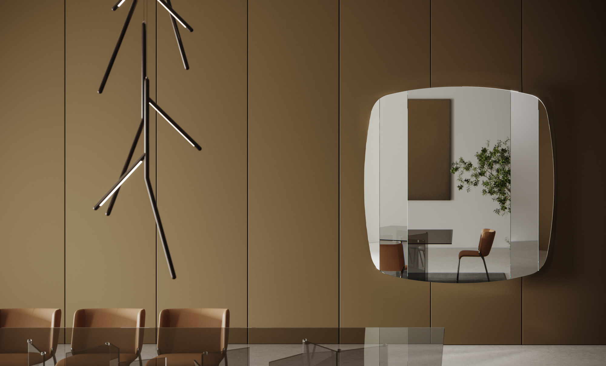 BERYL Mirror By Tonelli Design | design Francesco Forcellini