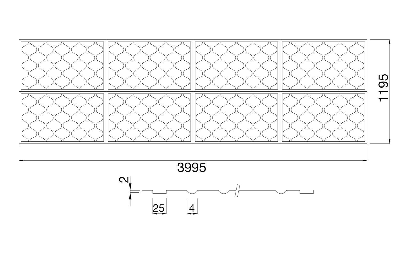 Matrix for fair faced concrete wall BETON-UNO F32 Form Collection ...