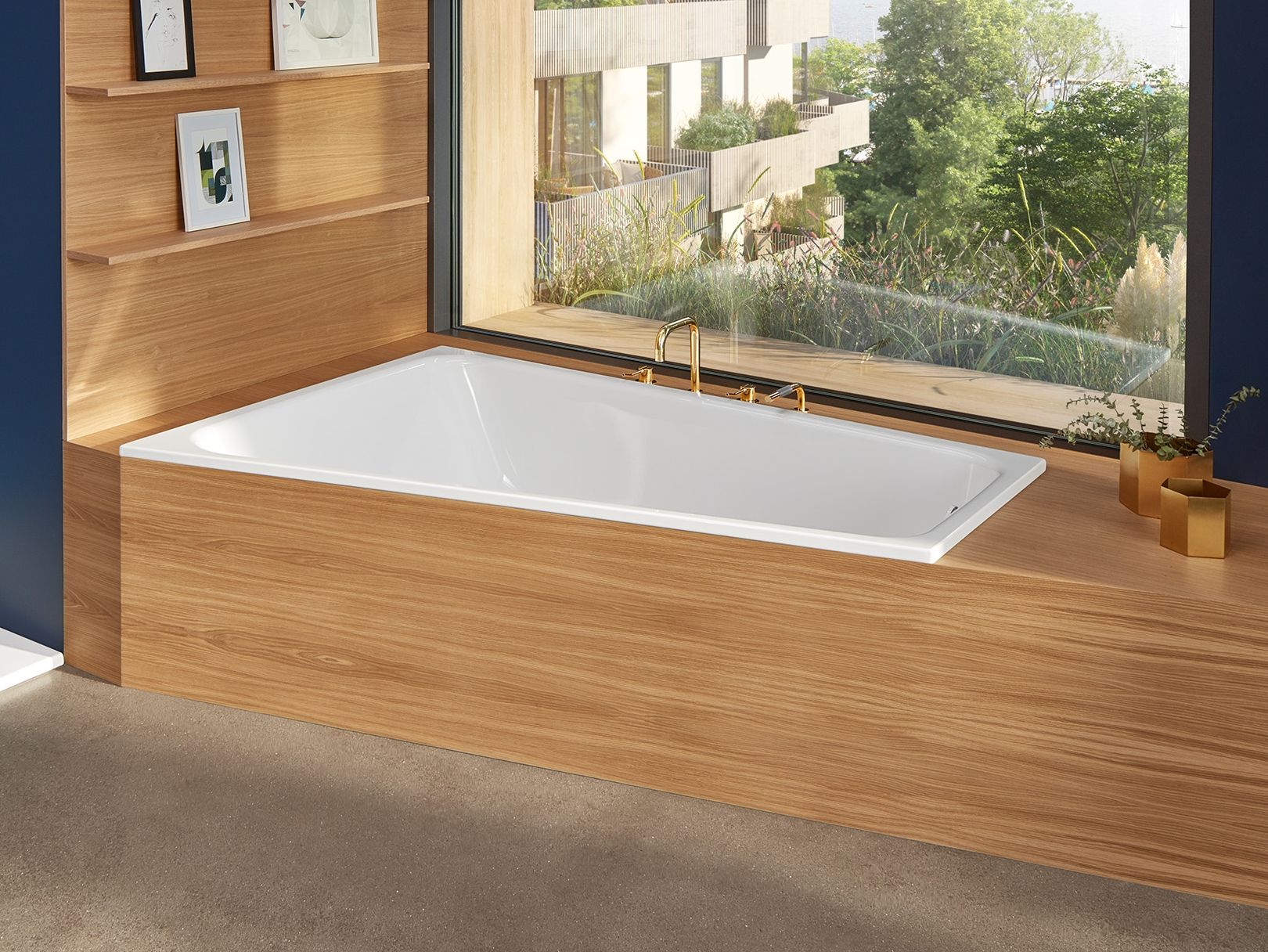 Bañera 2 plazas encastrable en acero BETTESPACE L By Bette diseño ...