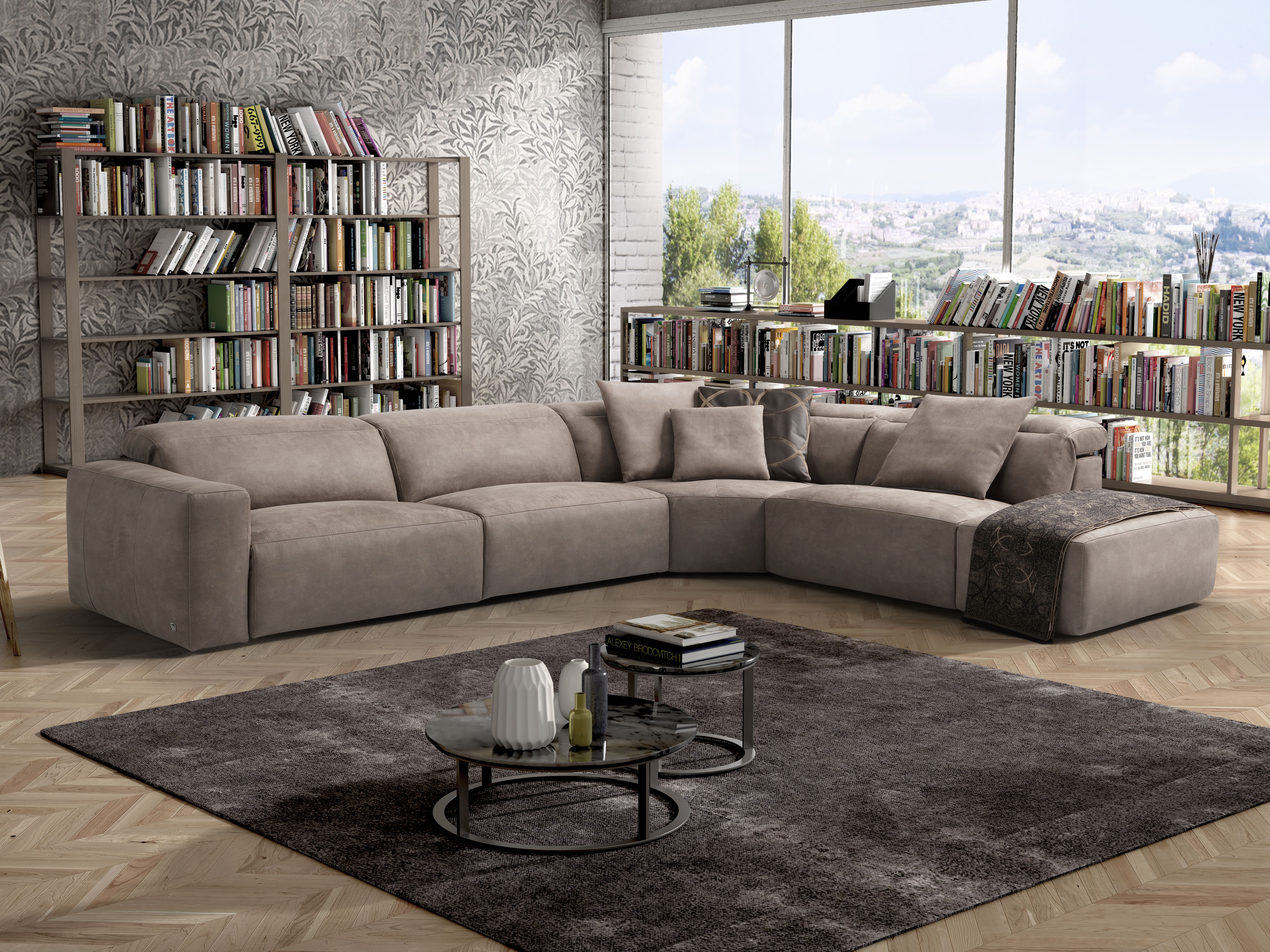 BEVERLY | Corner sofa By Egoitaliano