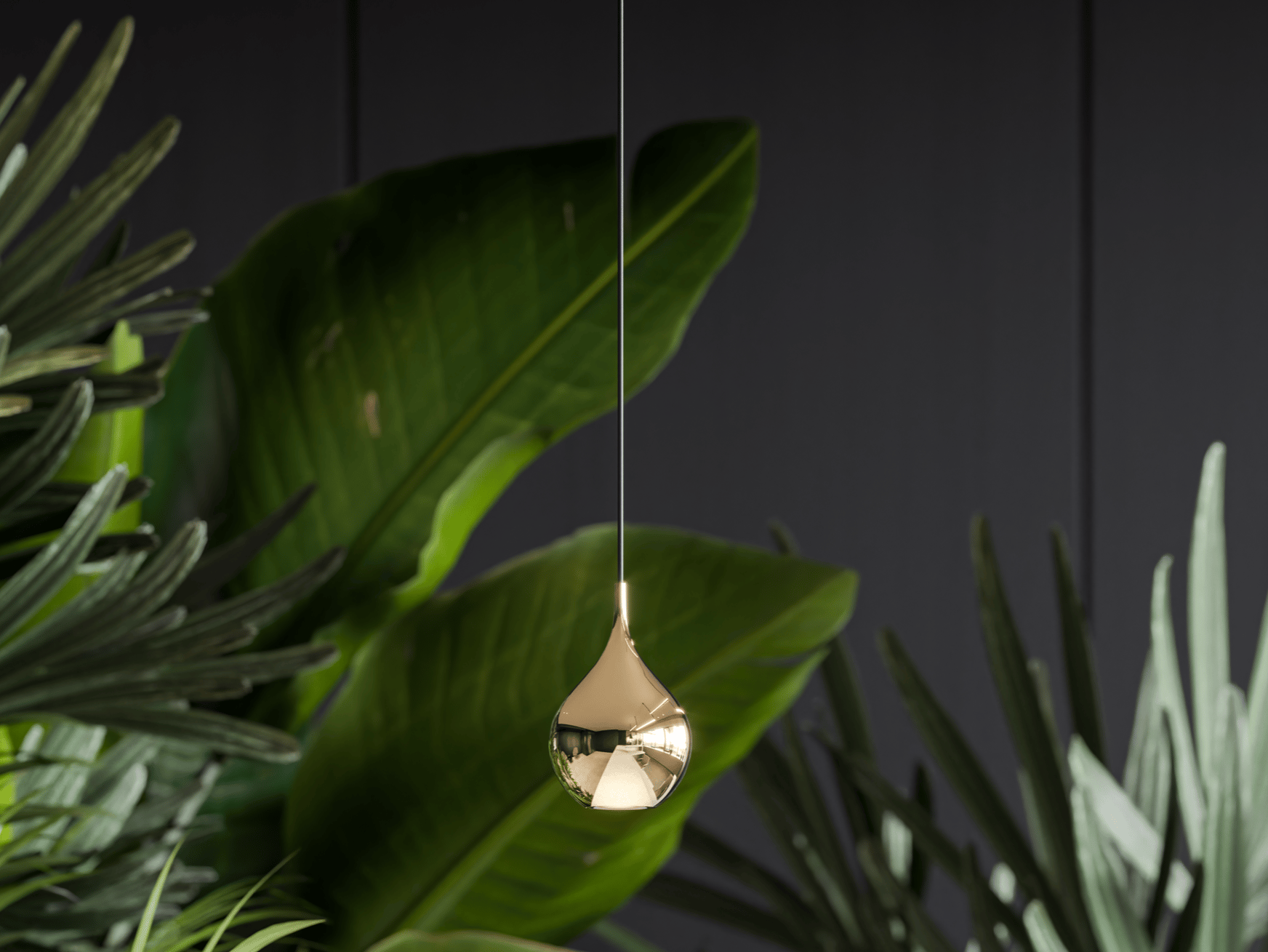 BIBA DROP LED aluminium pendant lamp By Intra lighting