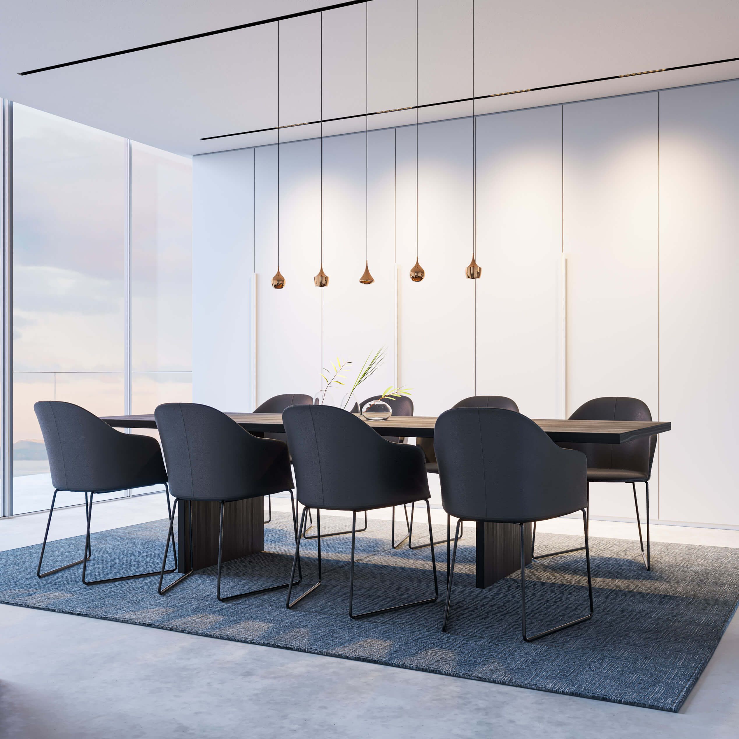 BIBA SLIM Pendant lamp By Intra lighting | design Wilsonic Design