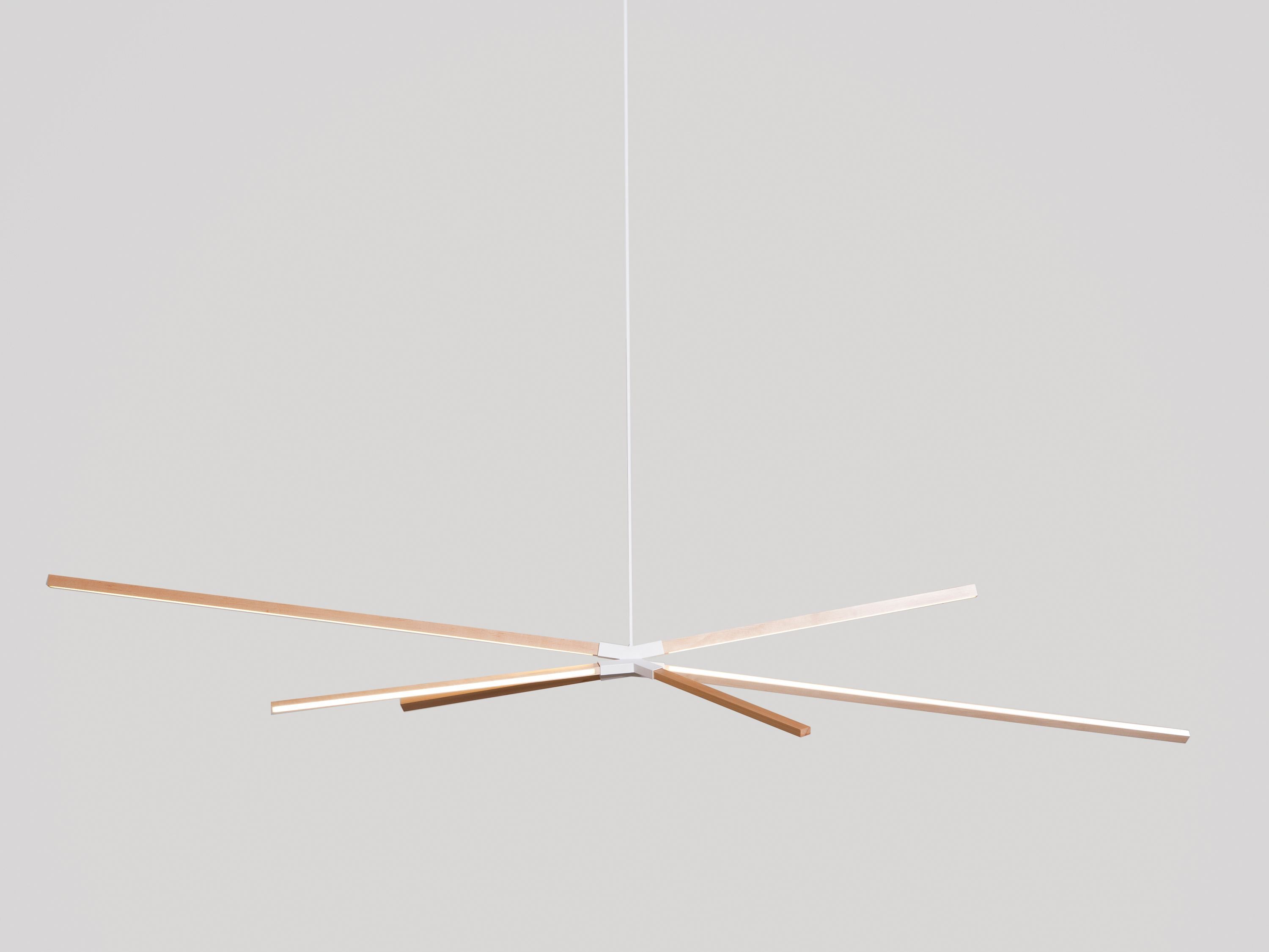 LED wooden pendant lamp BIG SKY BANG Sky Bang Collection By Stickbulb ...