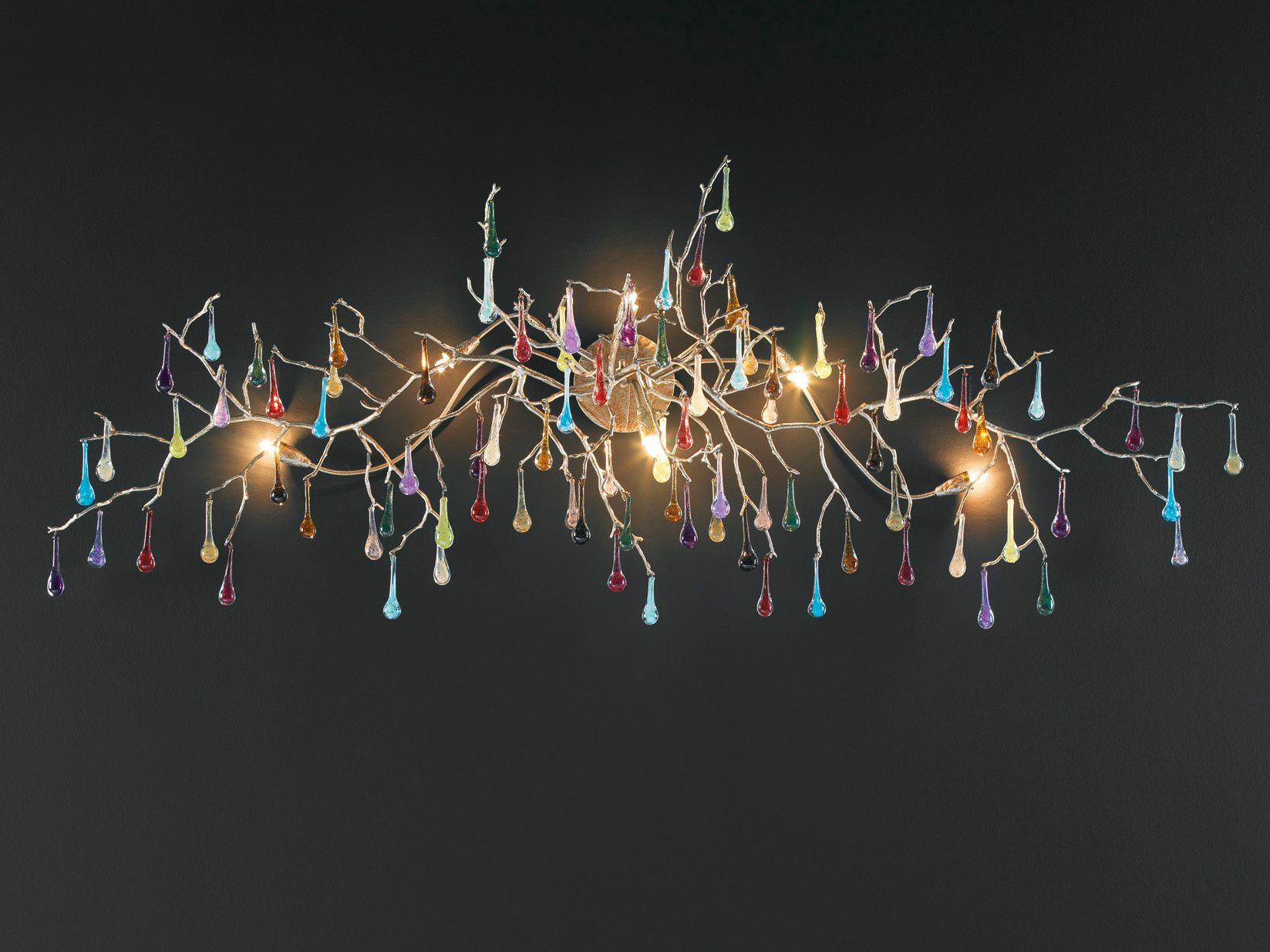 BIJOUT CUMULUS Halogen bronze wall lamp By Serip