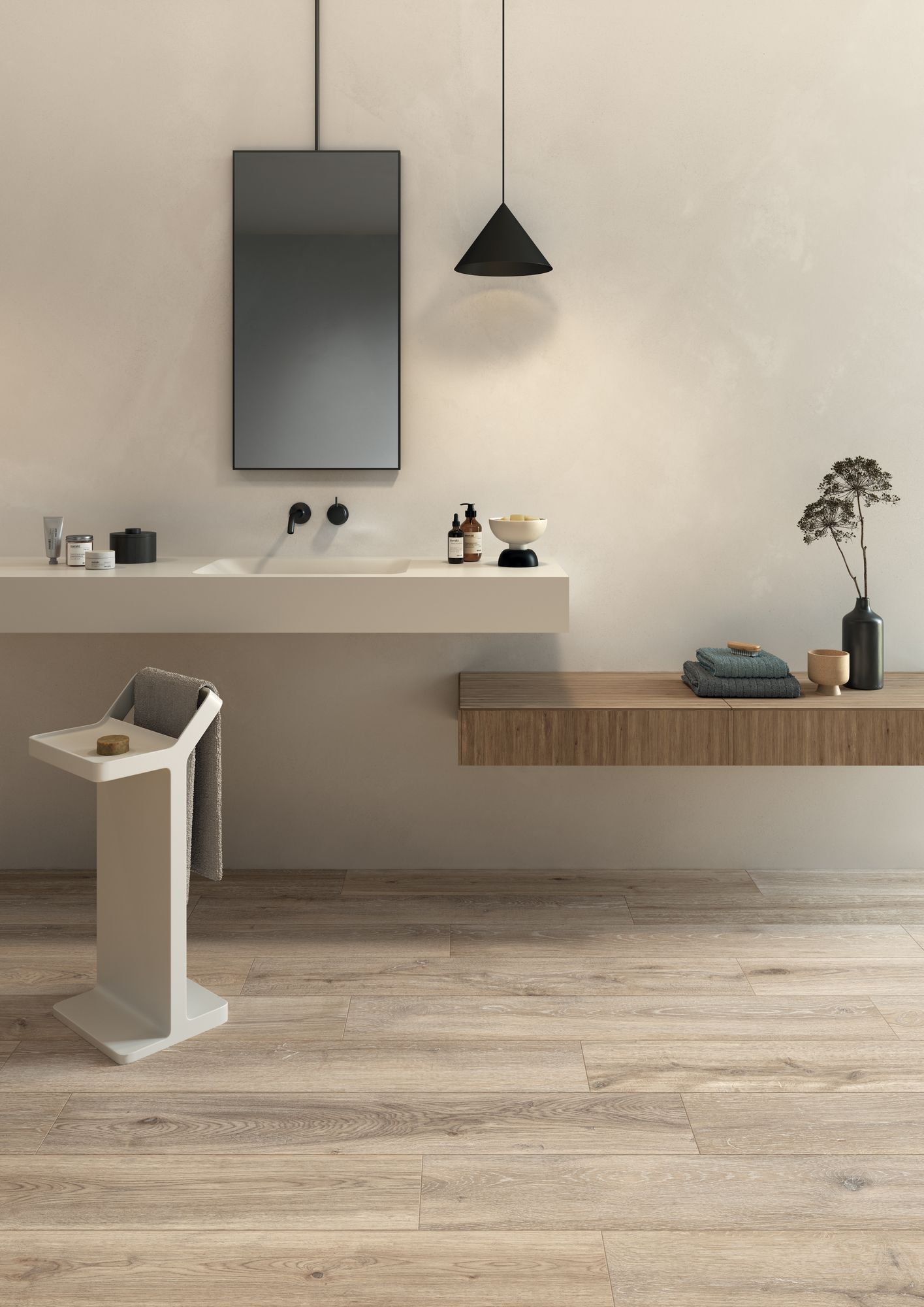 BIO ATTITUDE - ALMOND flooring By LEA CERAMICHE